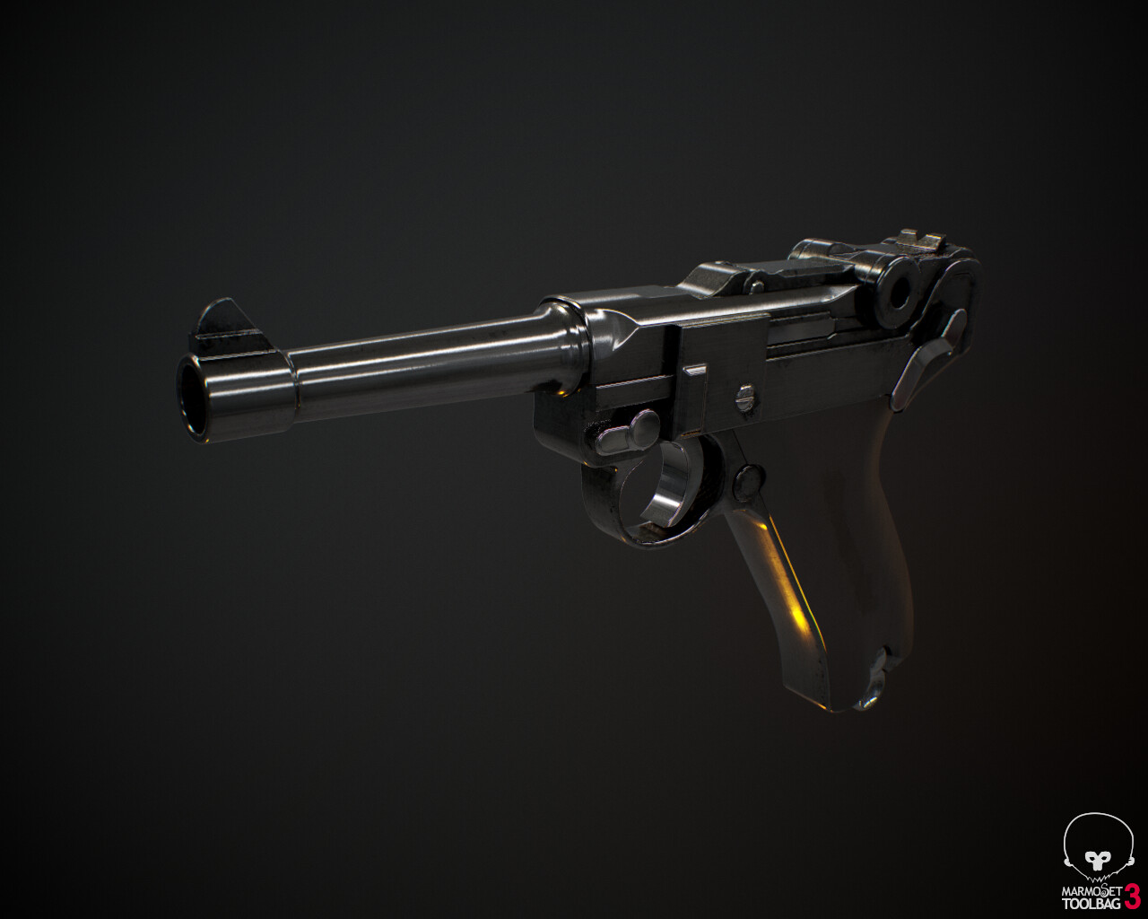 Orihaus - Luger P08 - Gameready