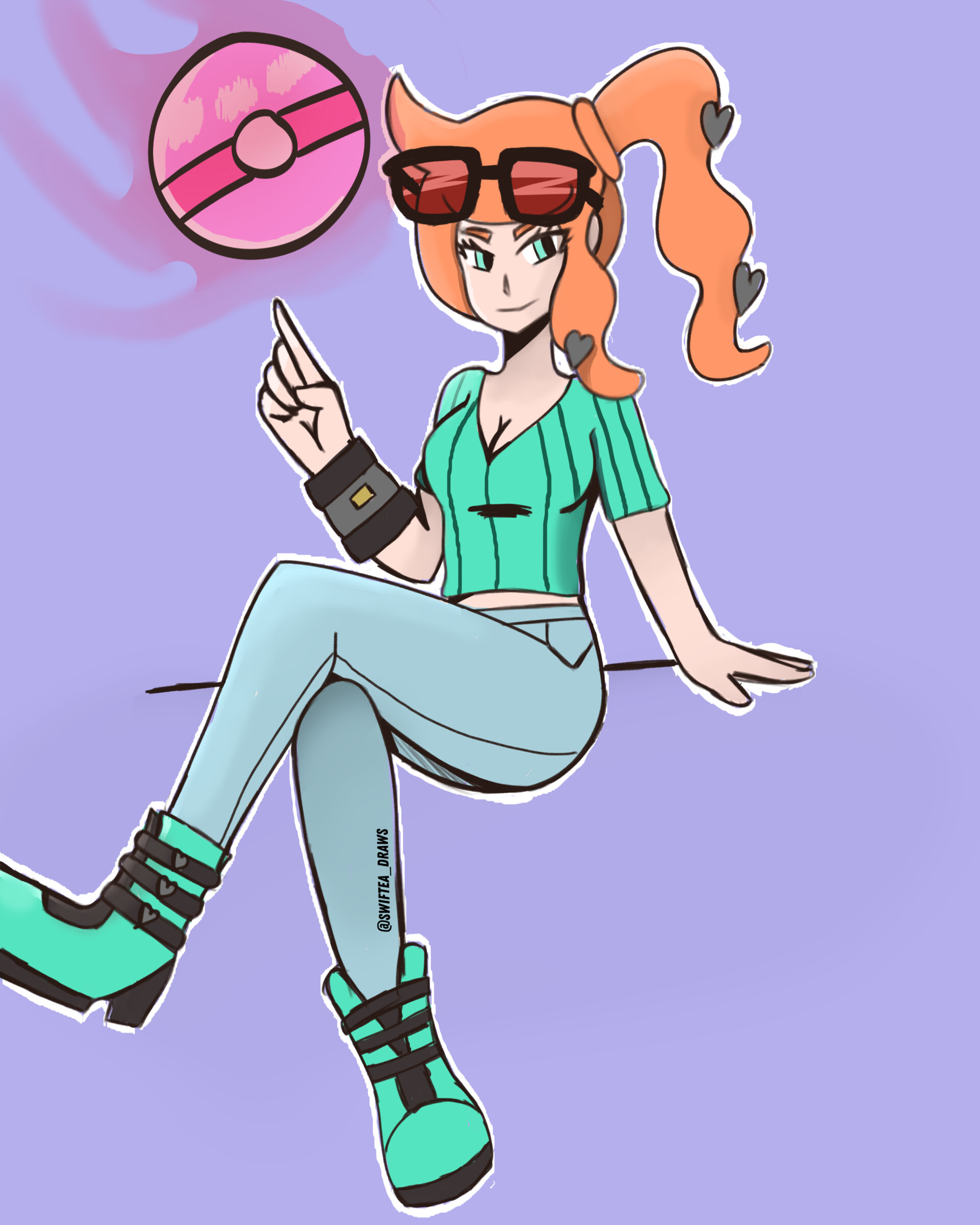 ArtStation - Sonia | Pokemon Sword&Shield