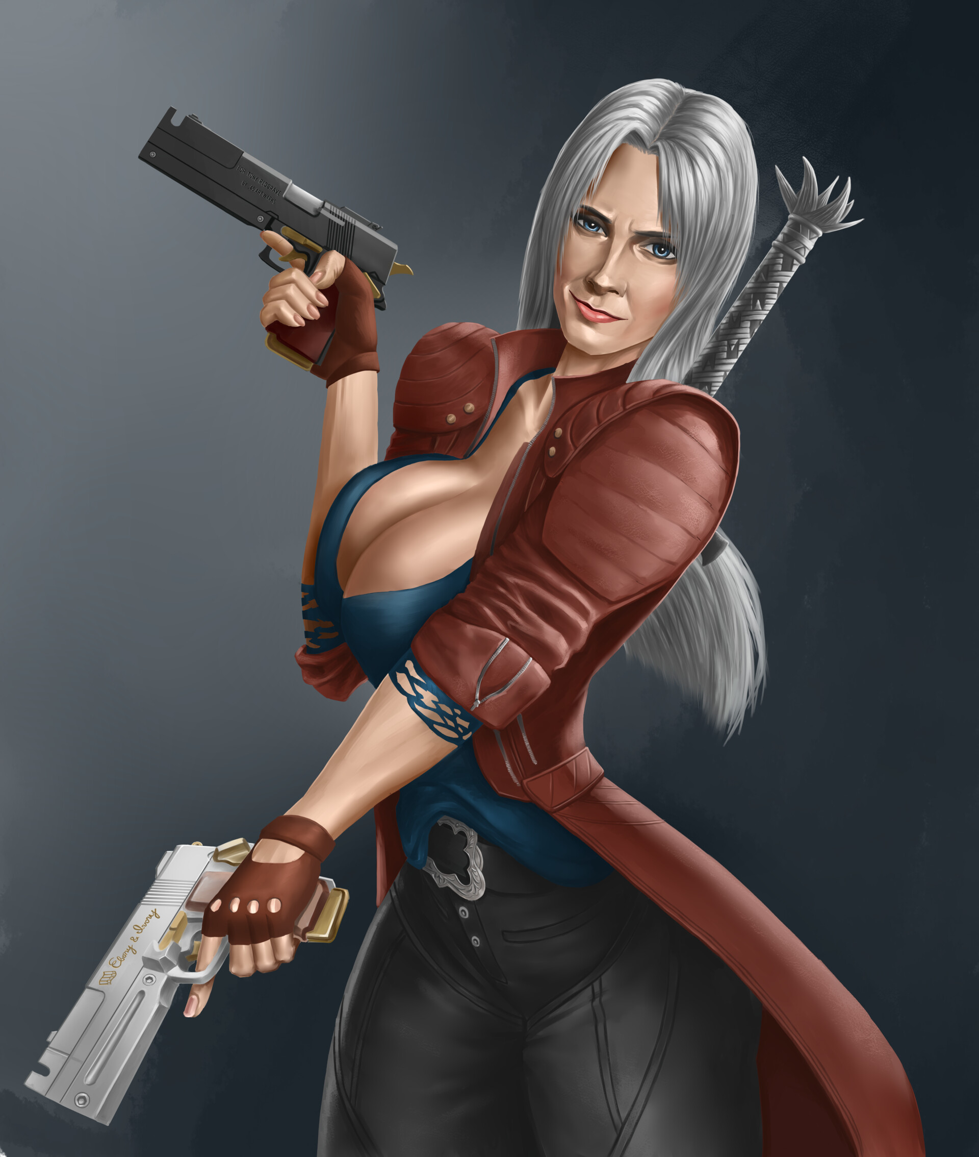 ArtStation - Dante gender bender
