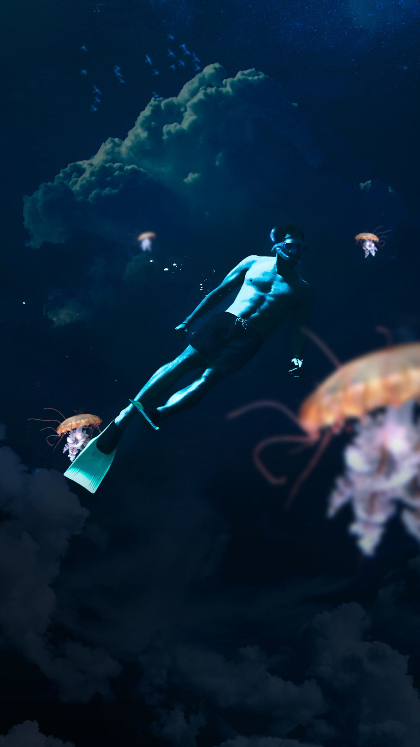 ArtStation - Sky diving