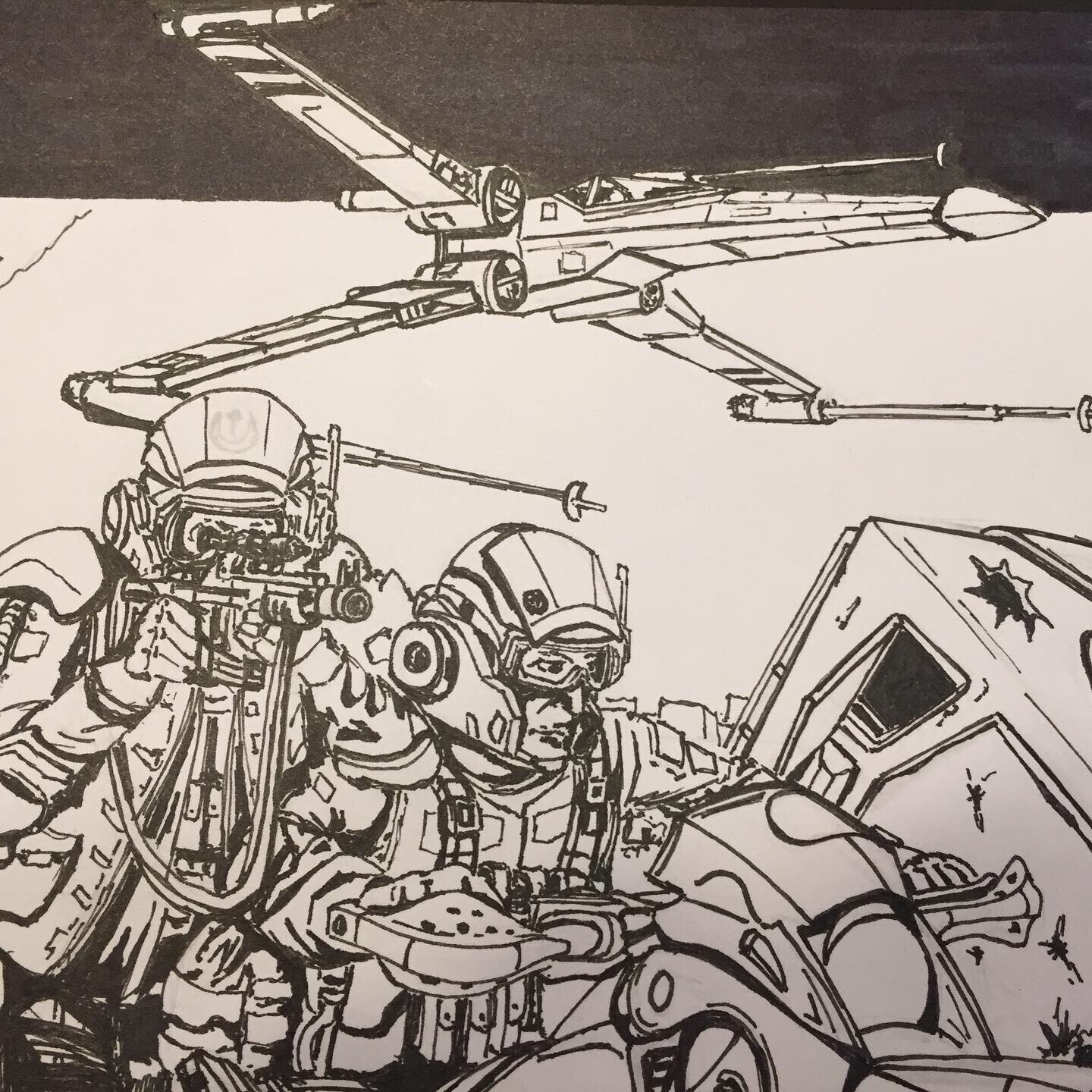 how to draw battle scenes