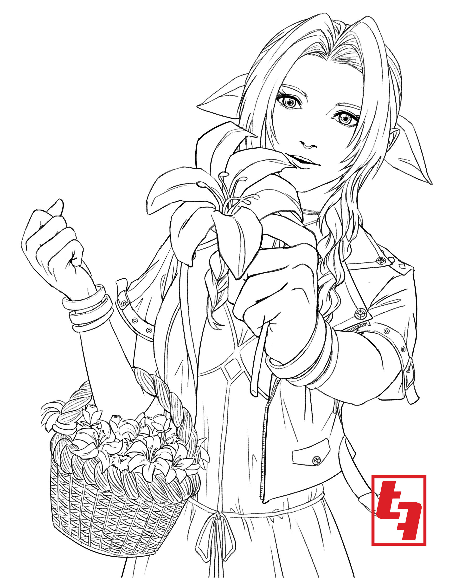 printable coloring pages final fantasy