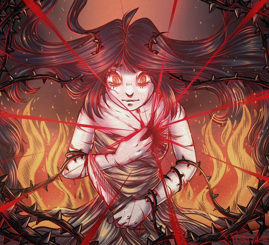 ArtStation - Hell Flower