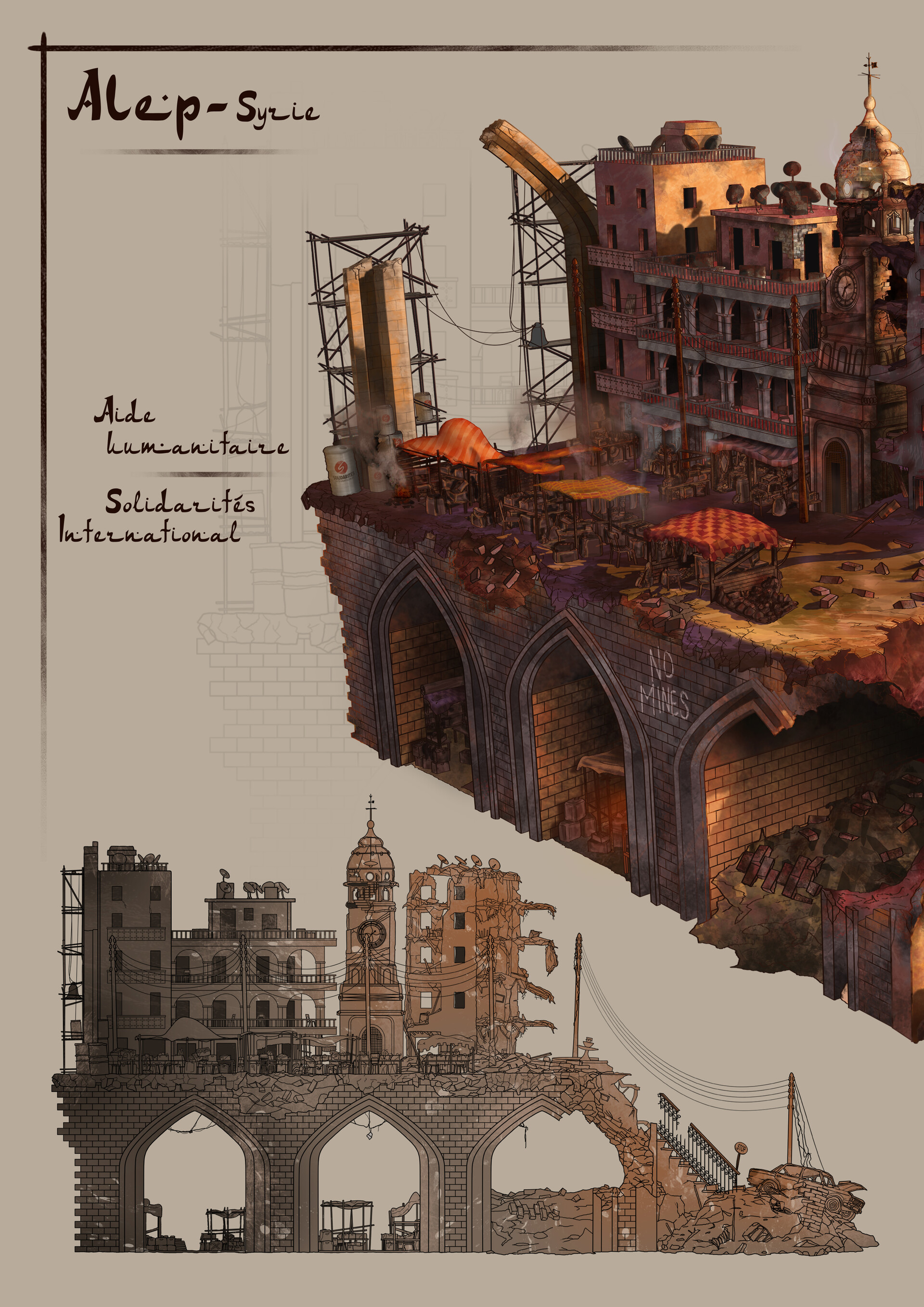 Alexis Hervé - Aleppo Level Design