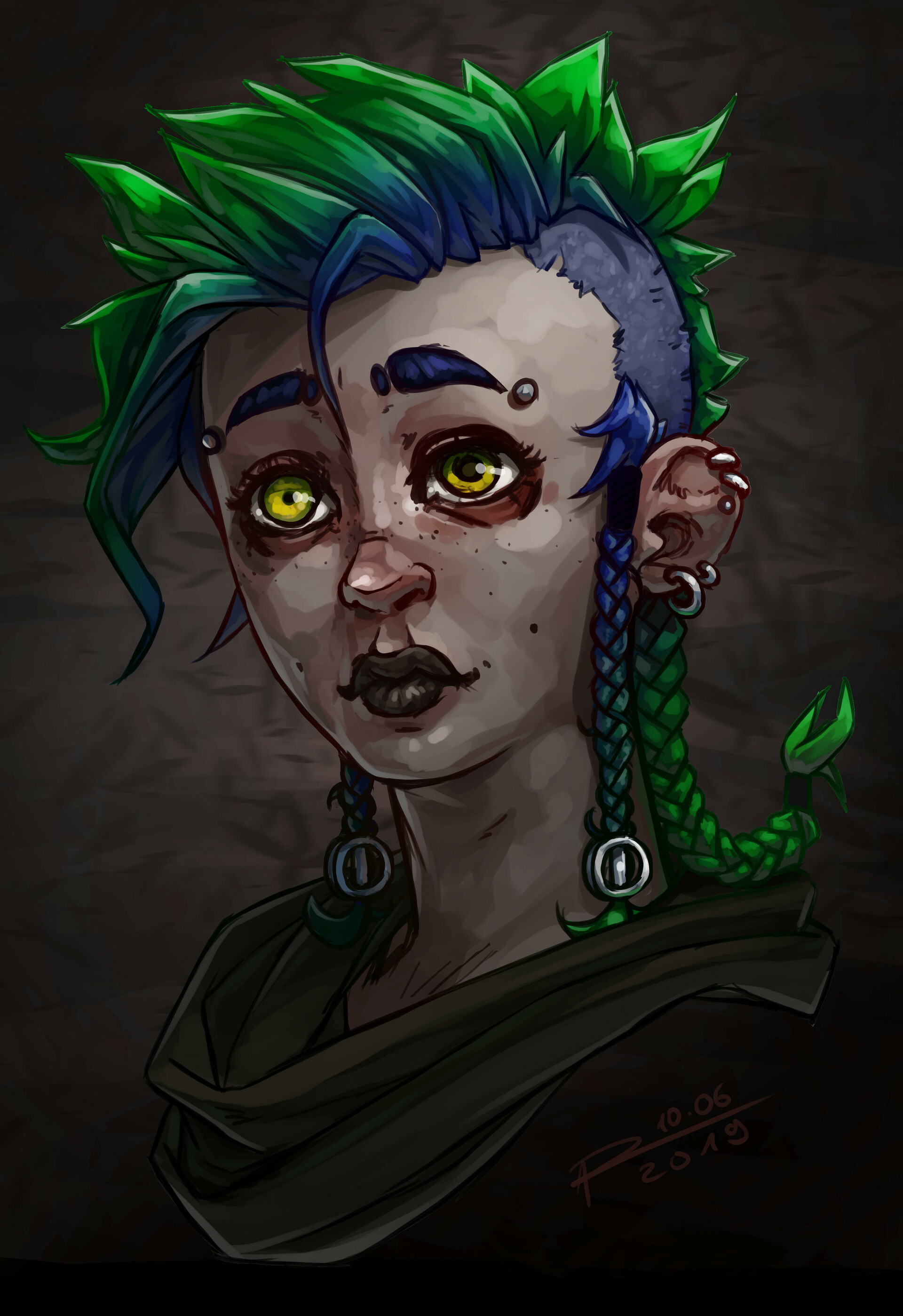 ArtStation - Character Portrait: Luca