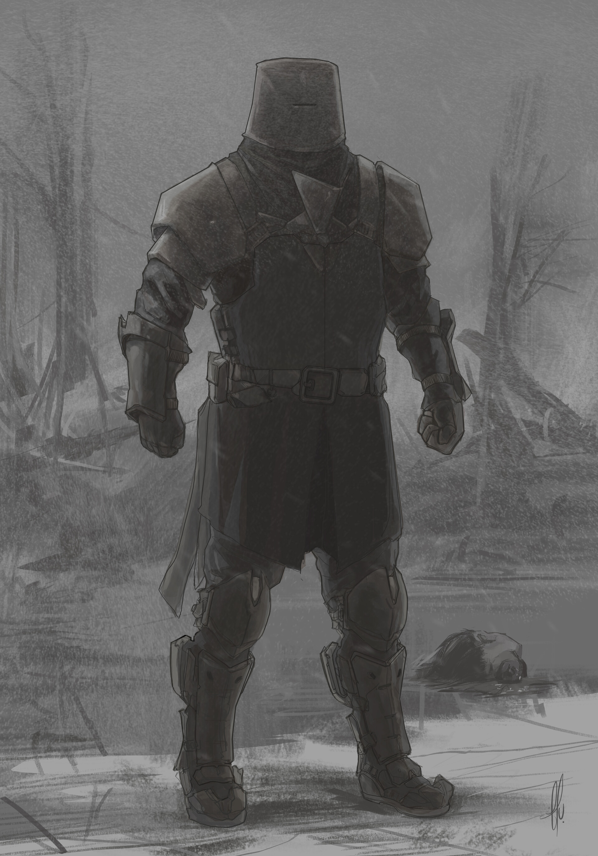 ArtStation - Winter soldier