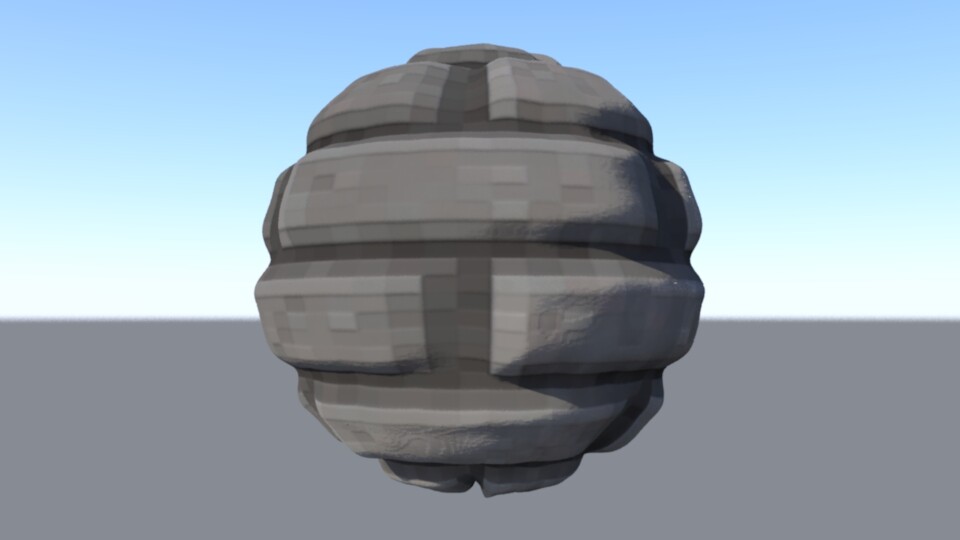 Fernando Catón - Práctica - Displacement - IBL - Sun & Sky