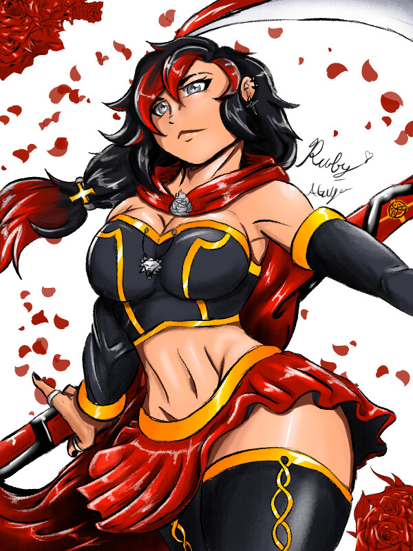 ArtStation - RWBY Adult Ruby.