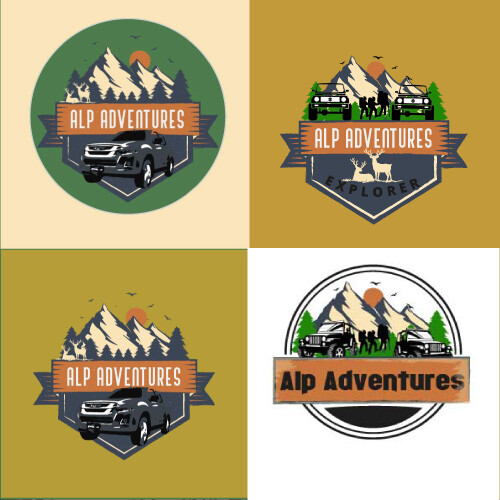 ArtStation - logo design for tours n travel