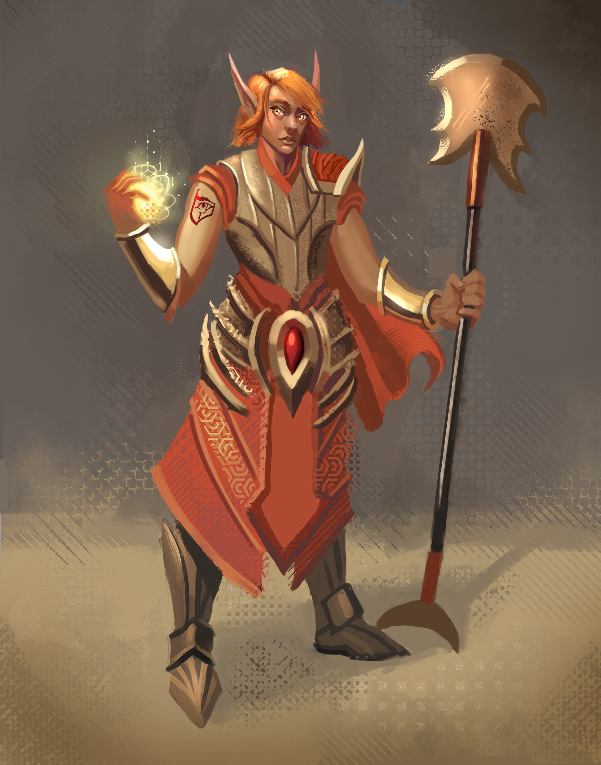 ArtStation - D&D Cleric Commission
