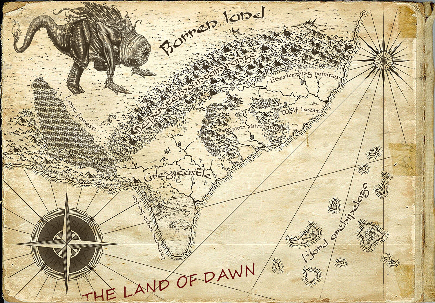 ArtStation - The land of dawn