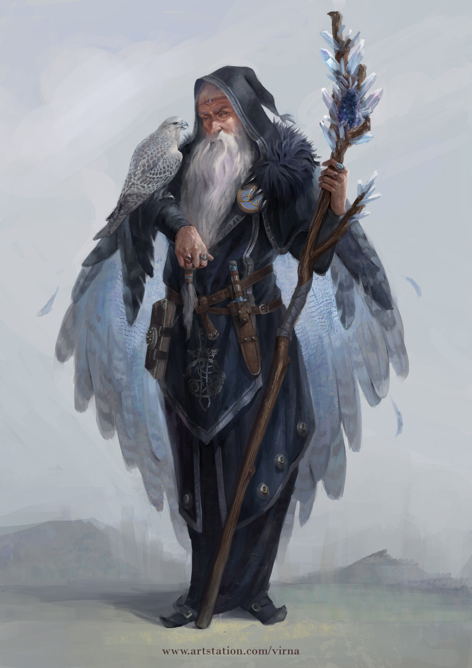 Merlin by Ekaterina Mikhailova : r/ImaginaryWizards