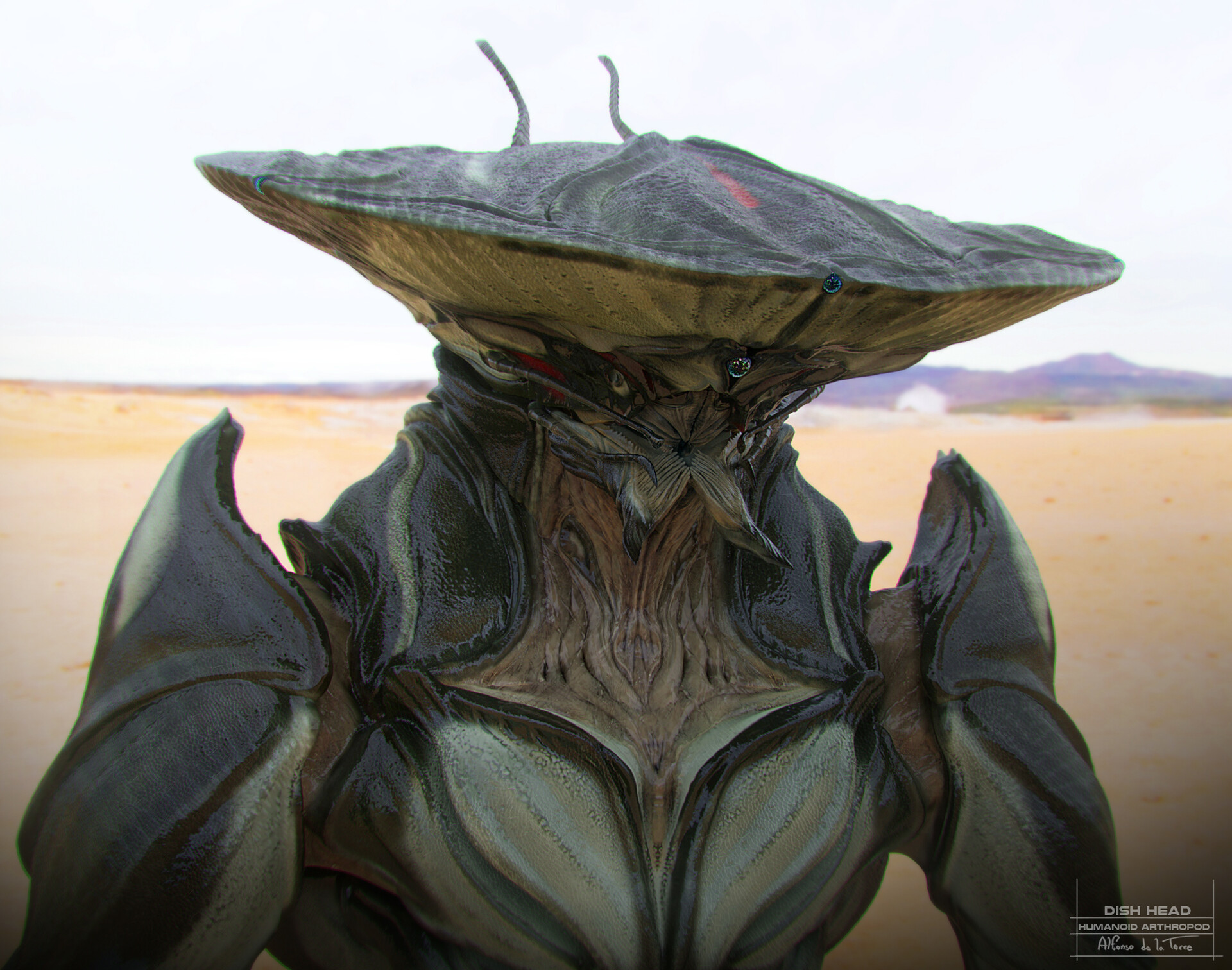 ArtStation - Dish Head