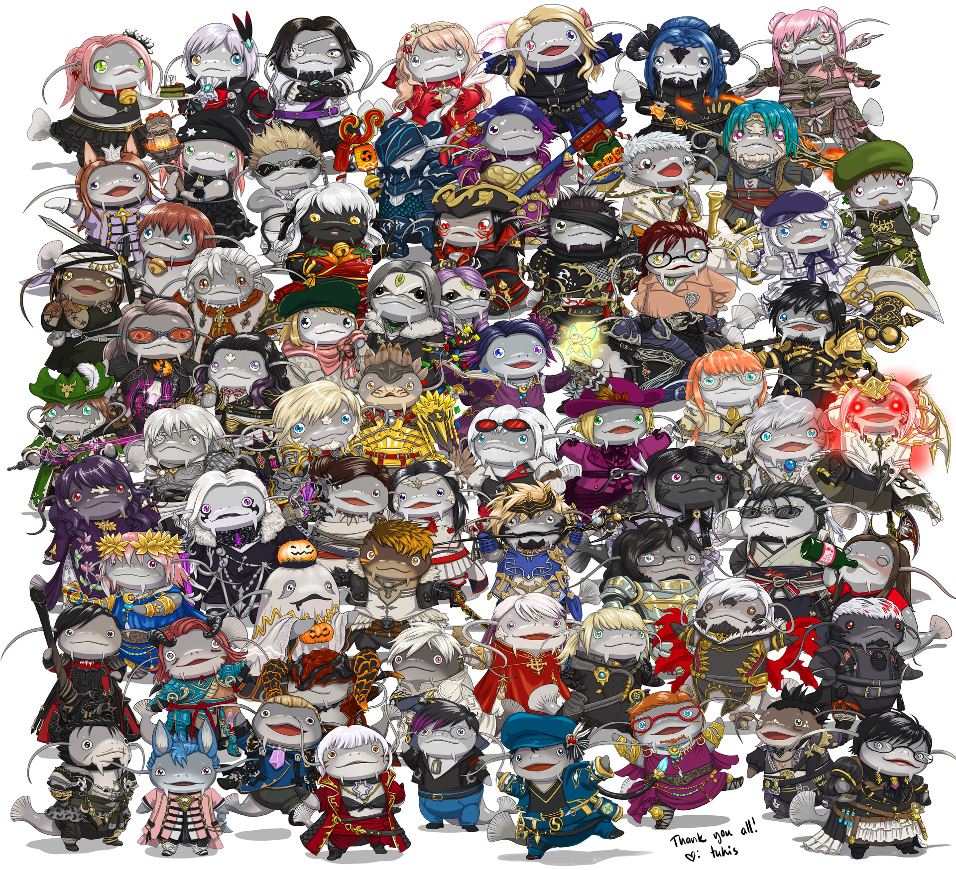 ArtStation - Namazu Collage 2