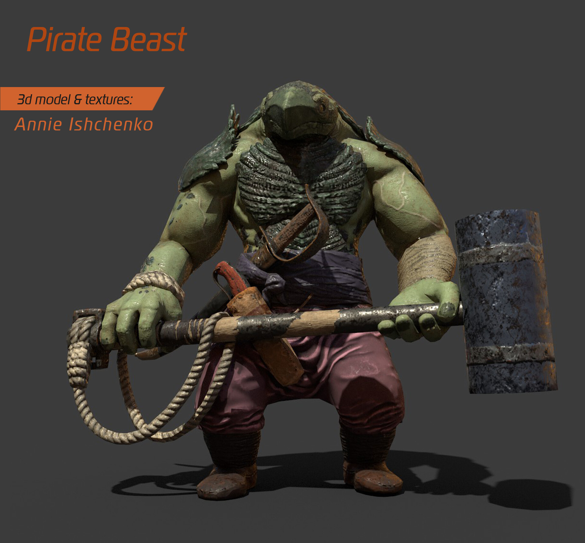 ArtStation - Pirate Beast
