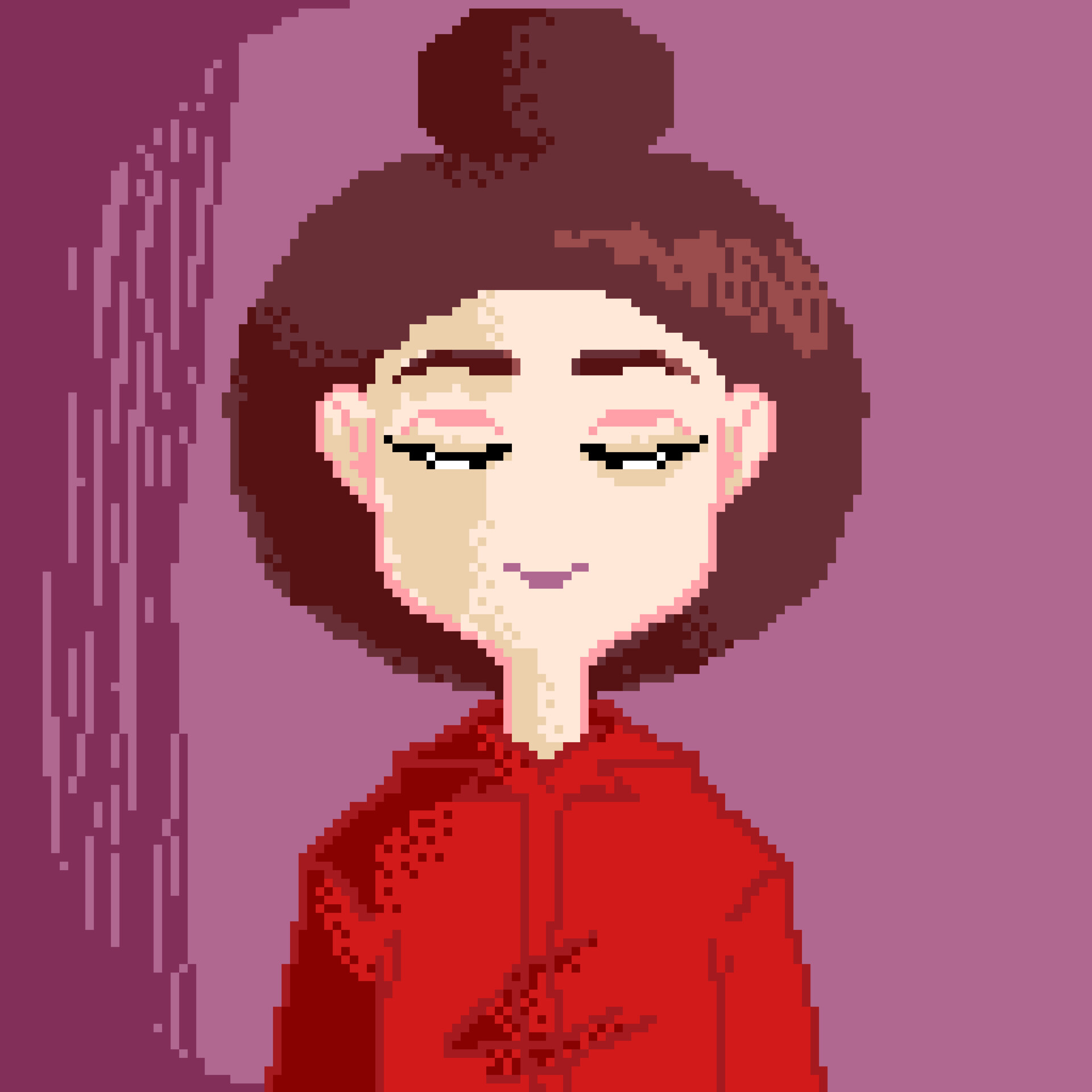 ArtStation - Pixel girl