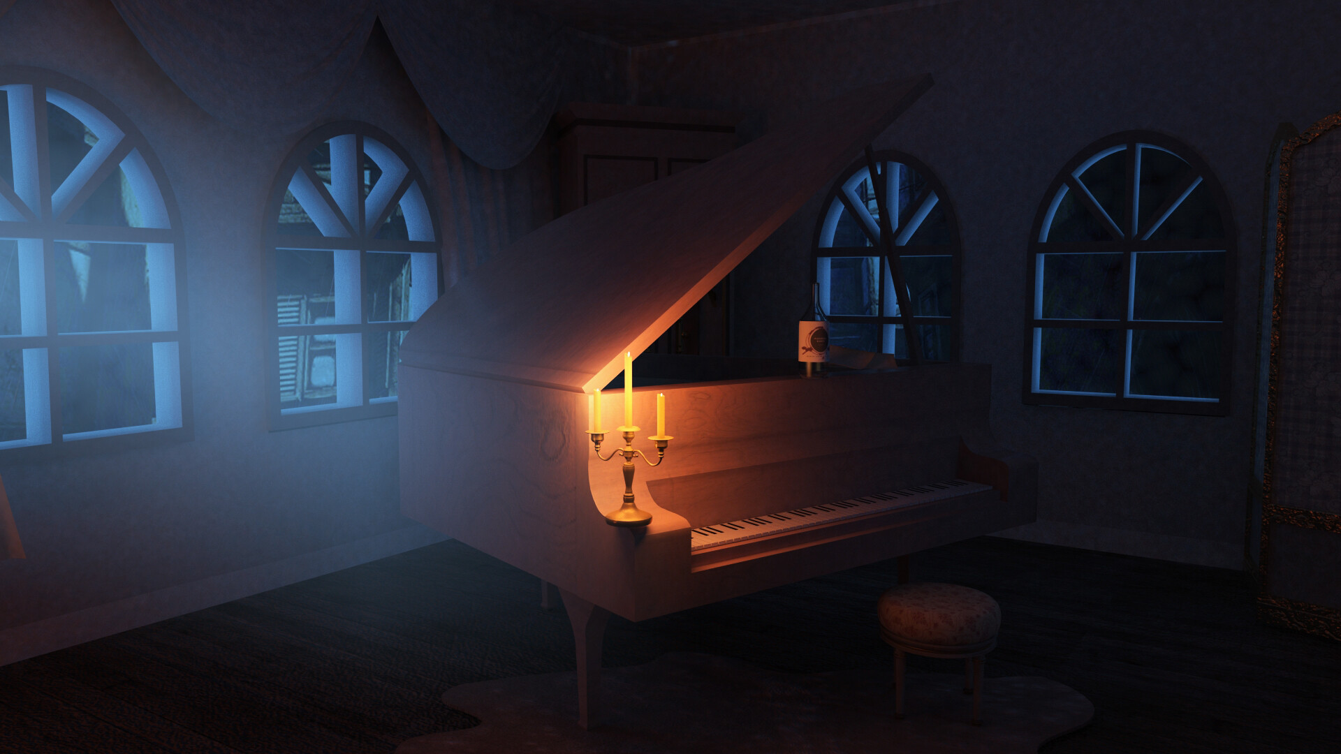 ArtStation - Slow Dancing in a Burning Room