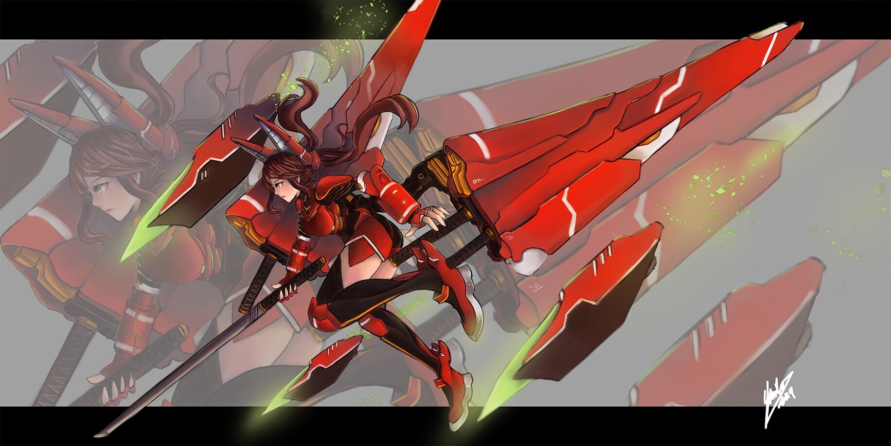 ArtStation - Mecha girl