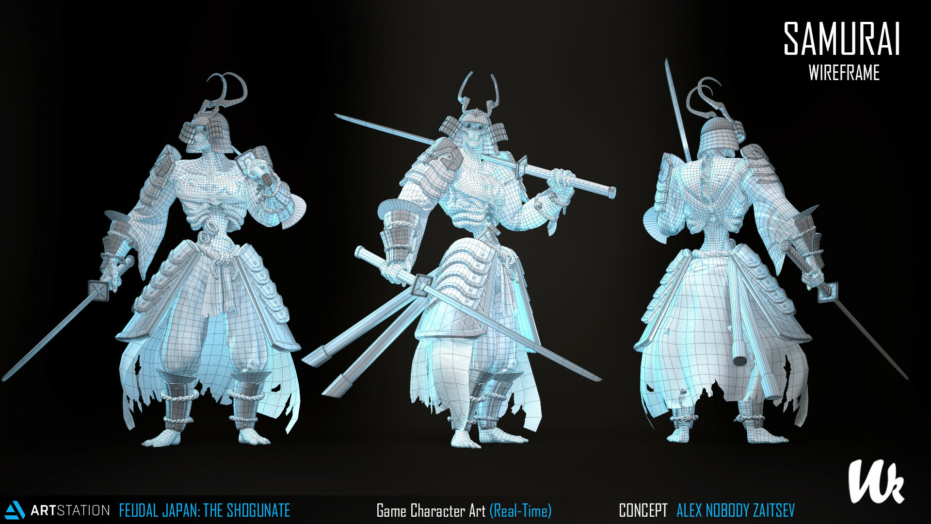 William Kok - Artstation Challenge - Feudal Japan: The Shogunate