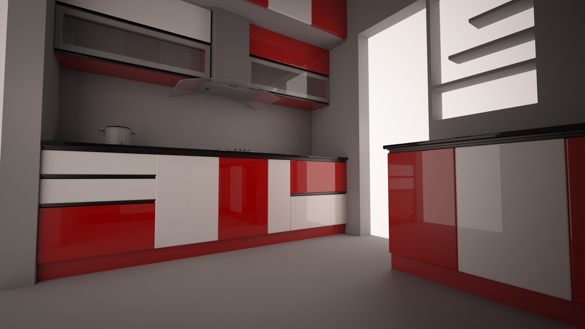 ArtStation - 3d kitchen design