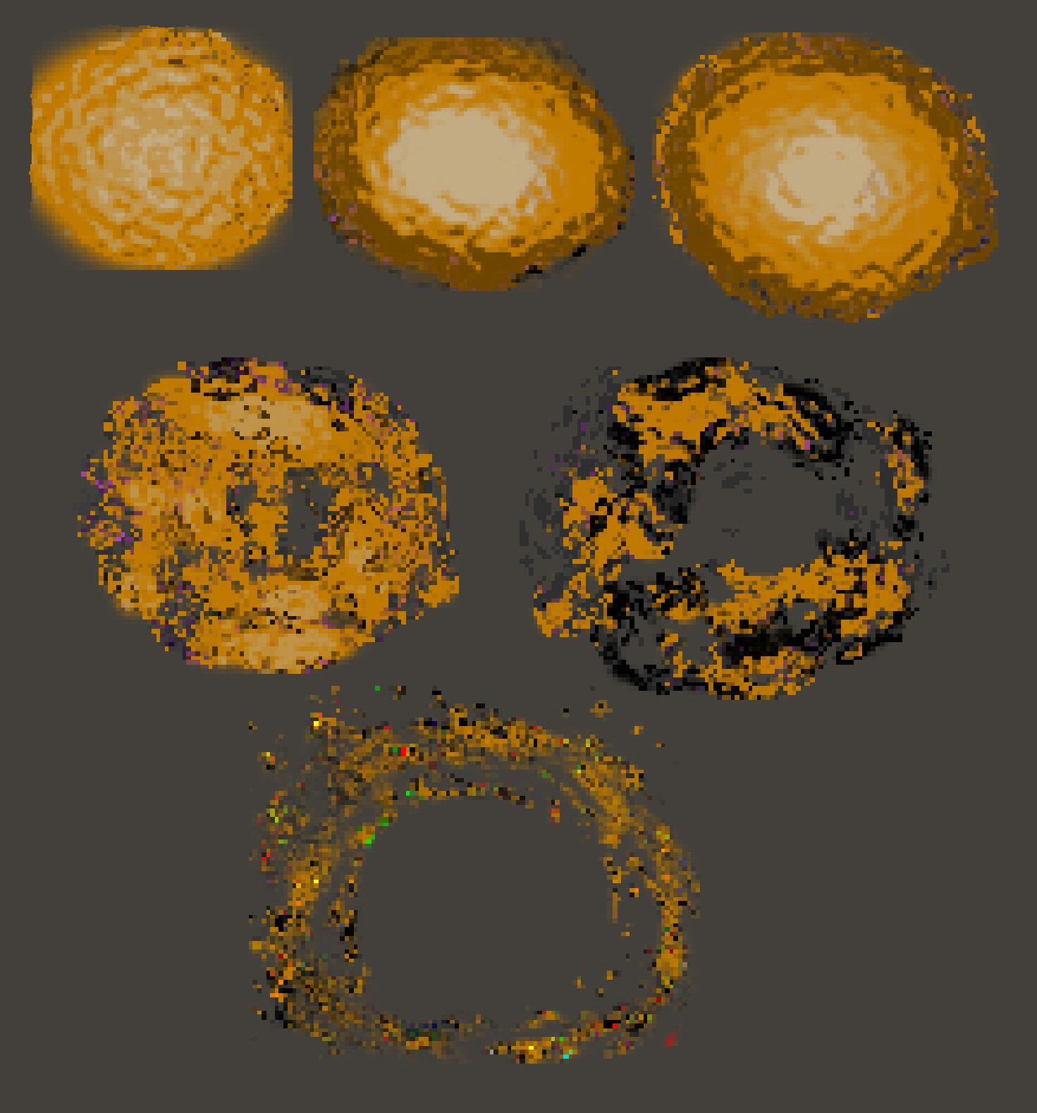 ArtStation - Explosion effect in pixel art game