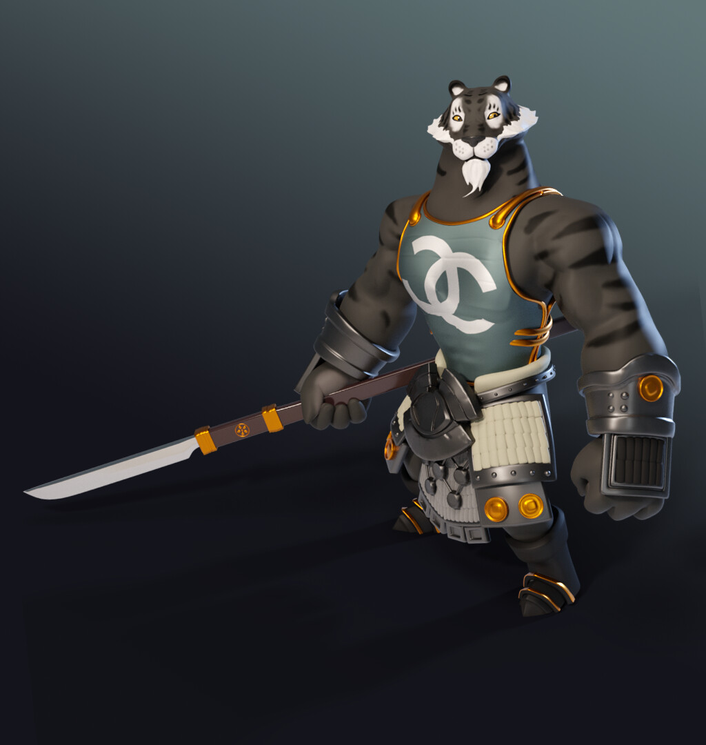 ArtStation - Black Tiger (Concept by MZM)