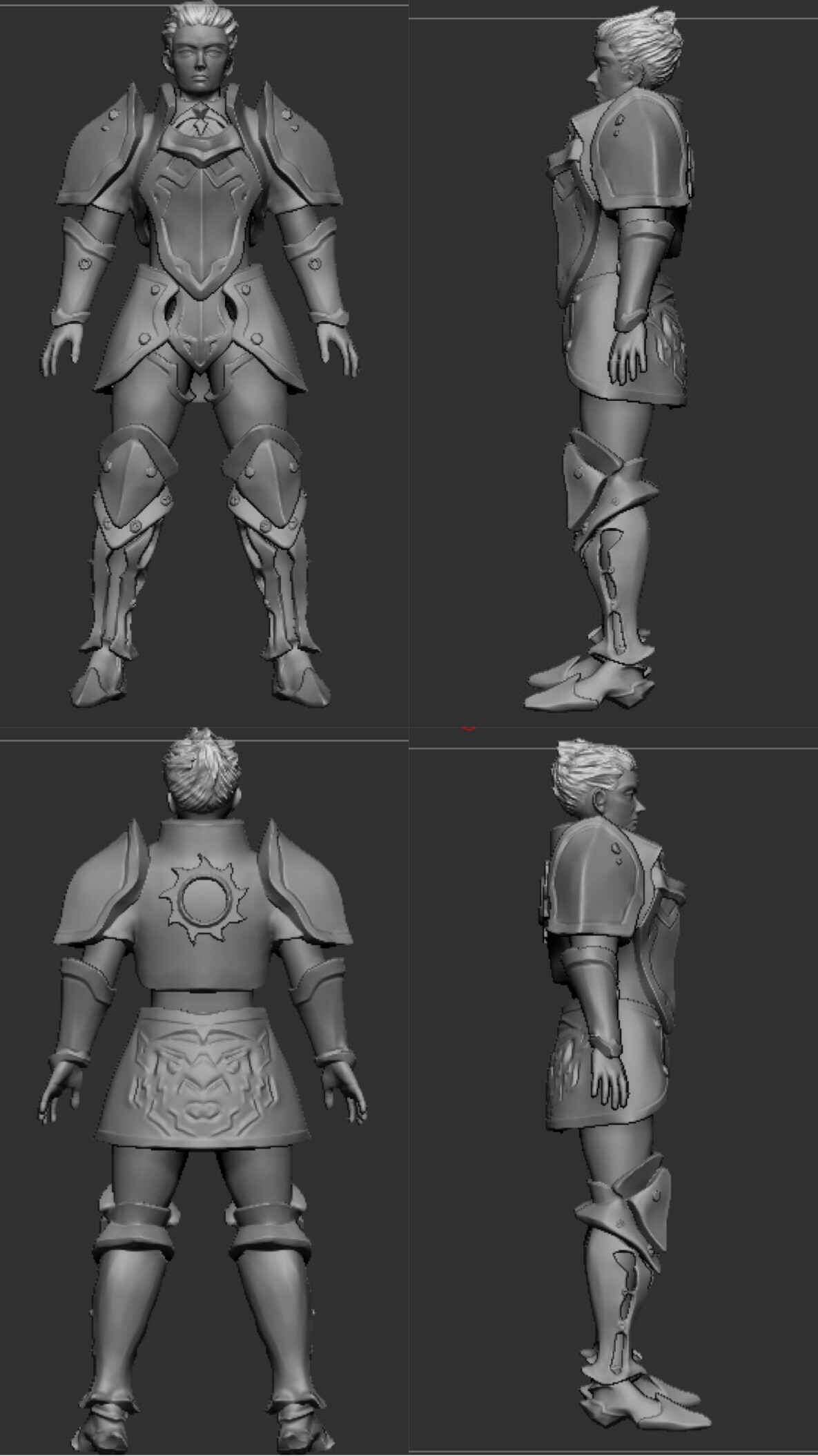 ArtStation - Knight 3d project