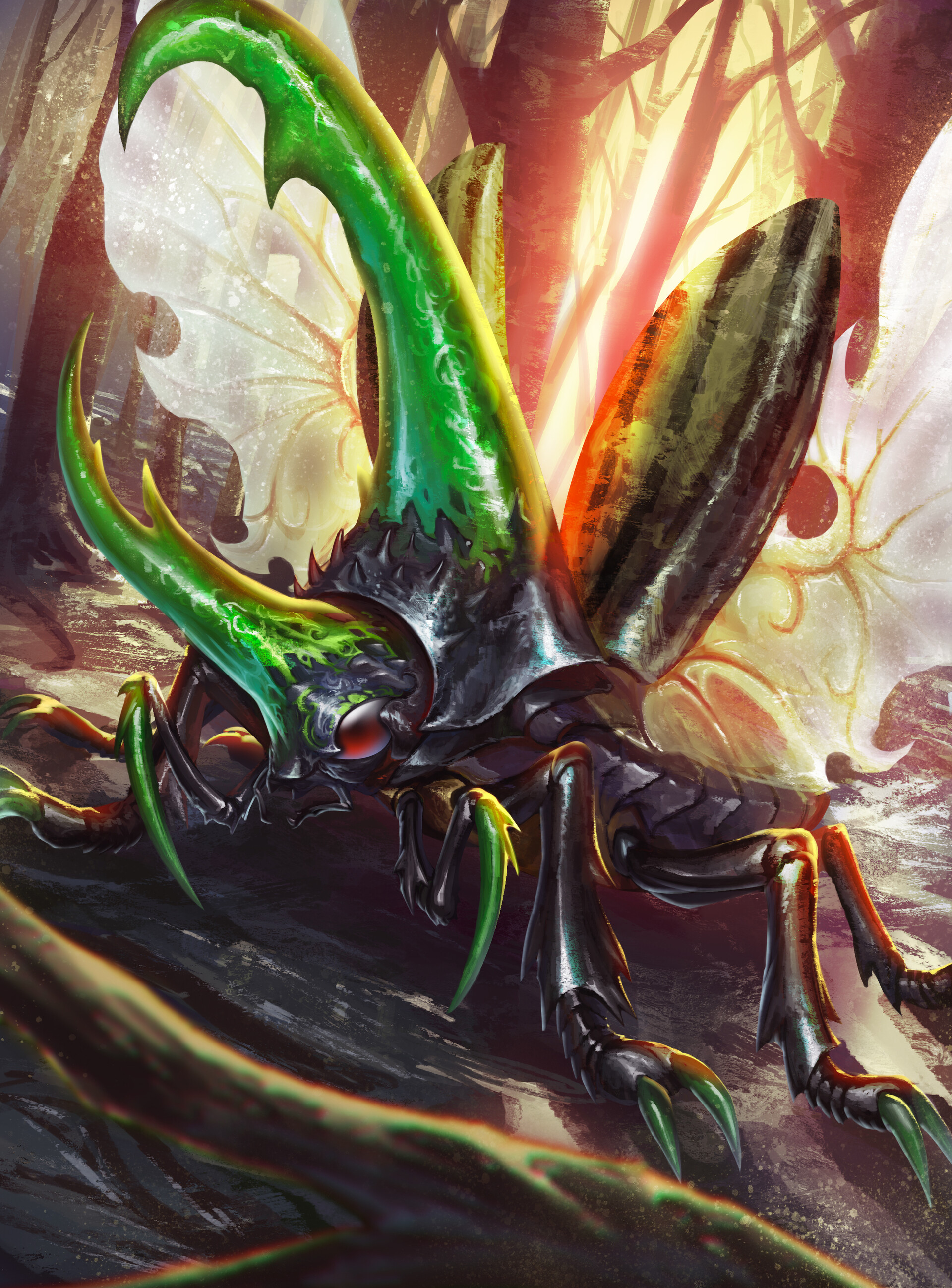 ArtStation - Jade Beetle