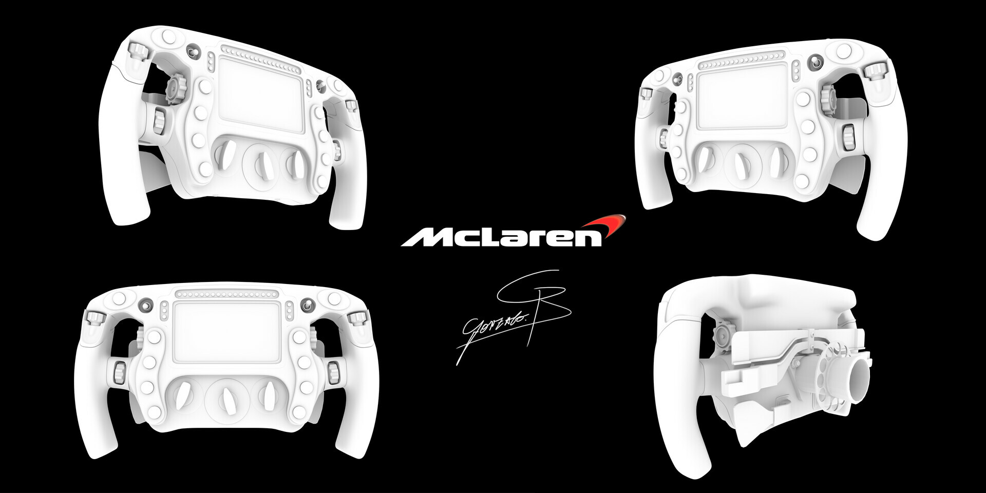 Mclaren F1 Steering Wheel 2022