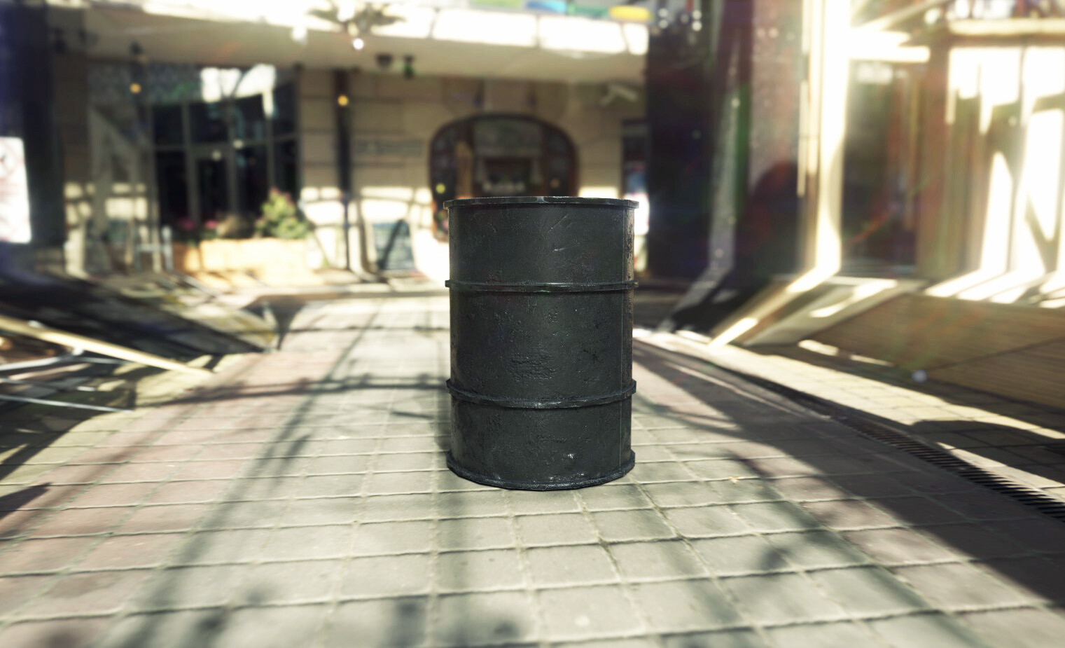 ArtStation - Low Poly drum prop