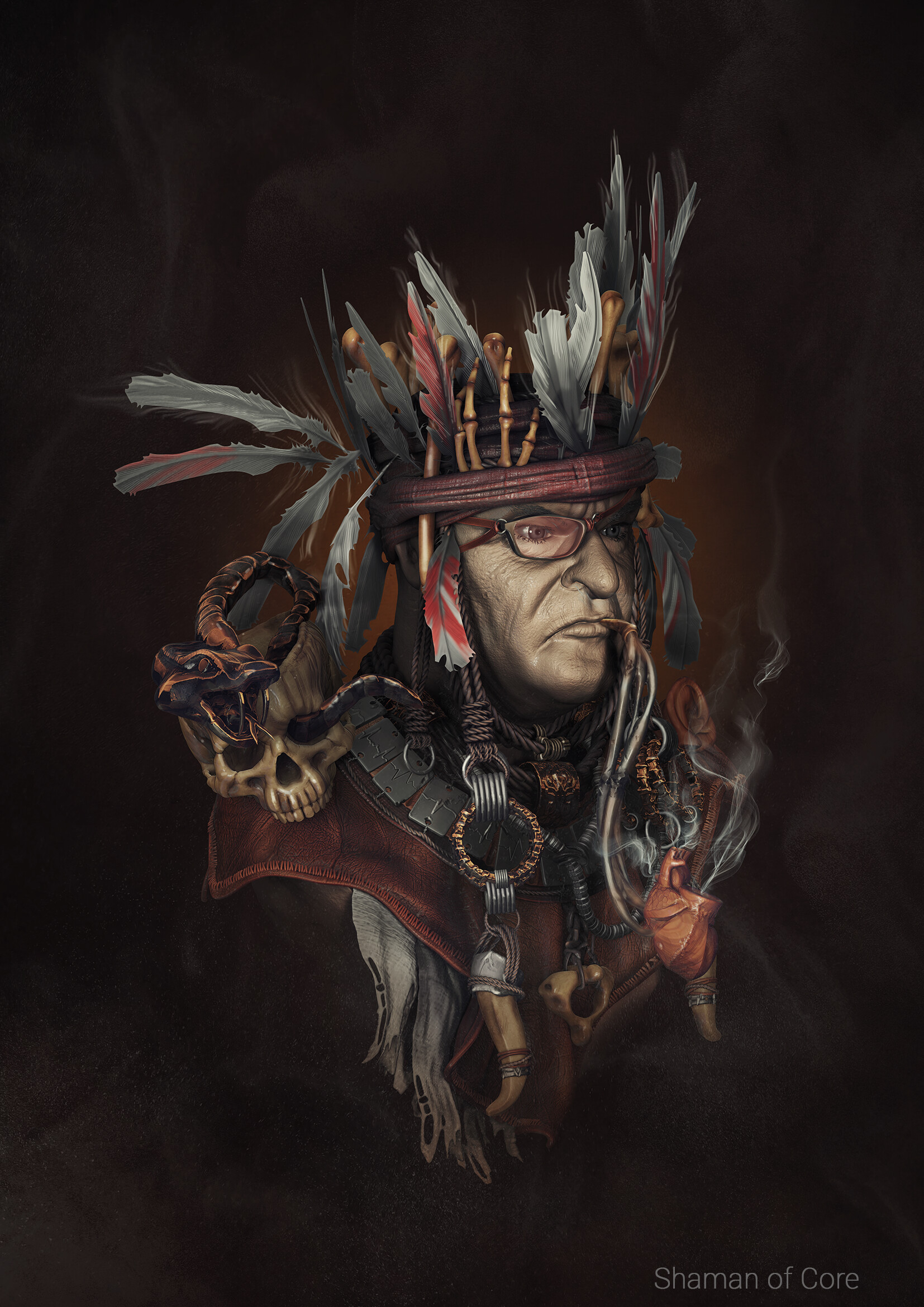 ArtStation - Shaman of Core