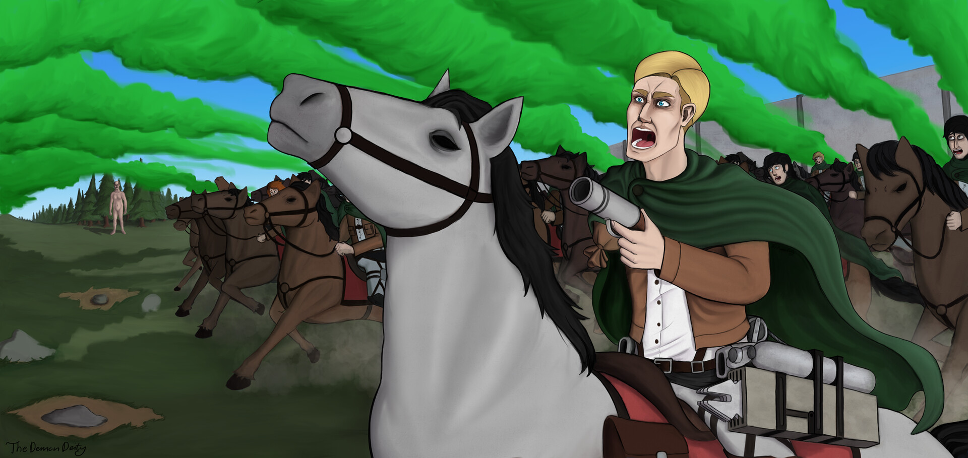 ArtStation - Rage My Soldiers...