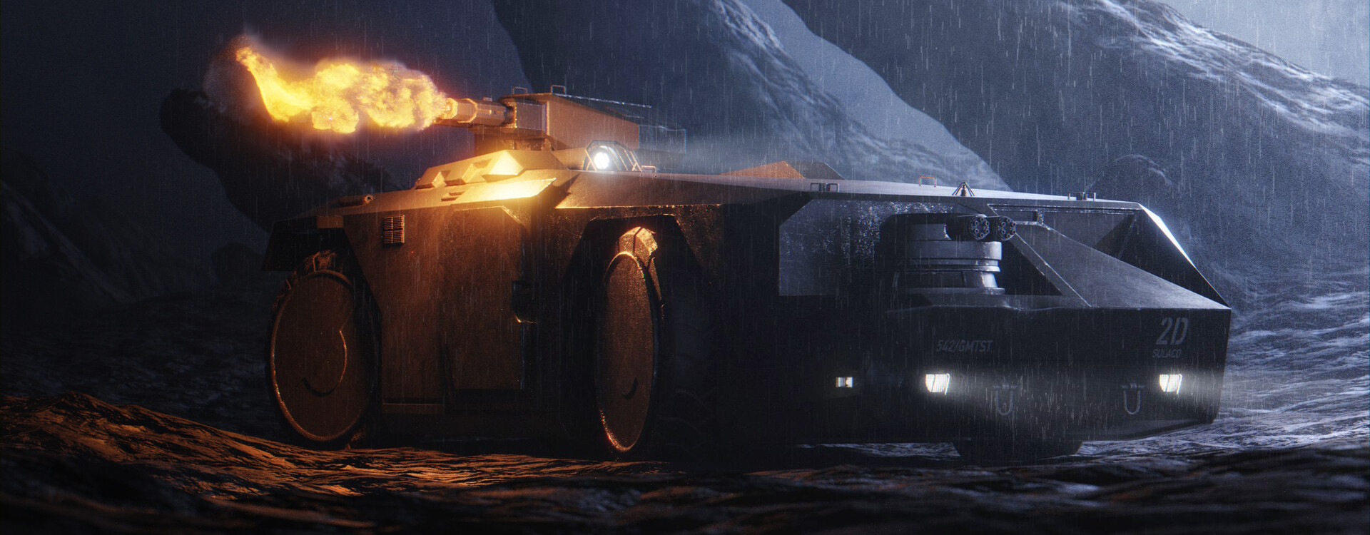 ArtStation - M577 Armored Personnel Carrier