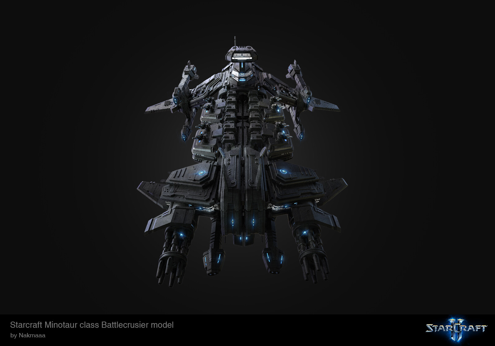 ArtStation - Starcraft Loki (Super-class Battlecrusier) model