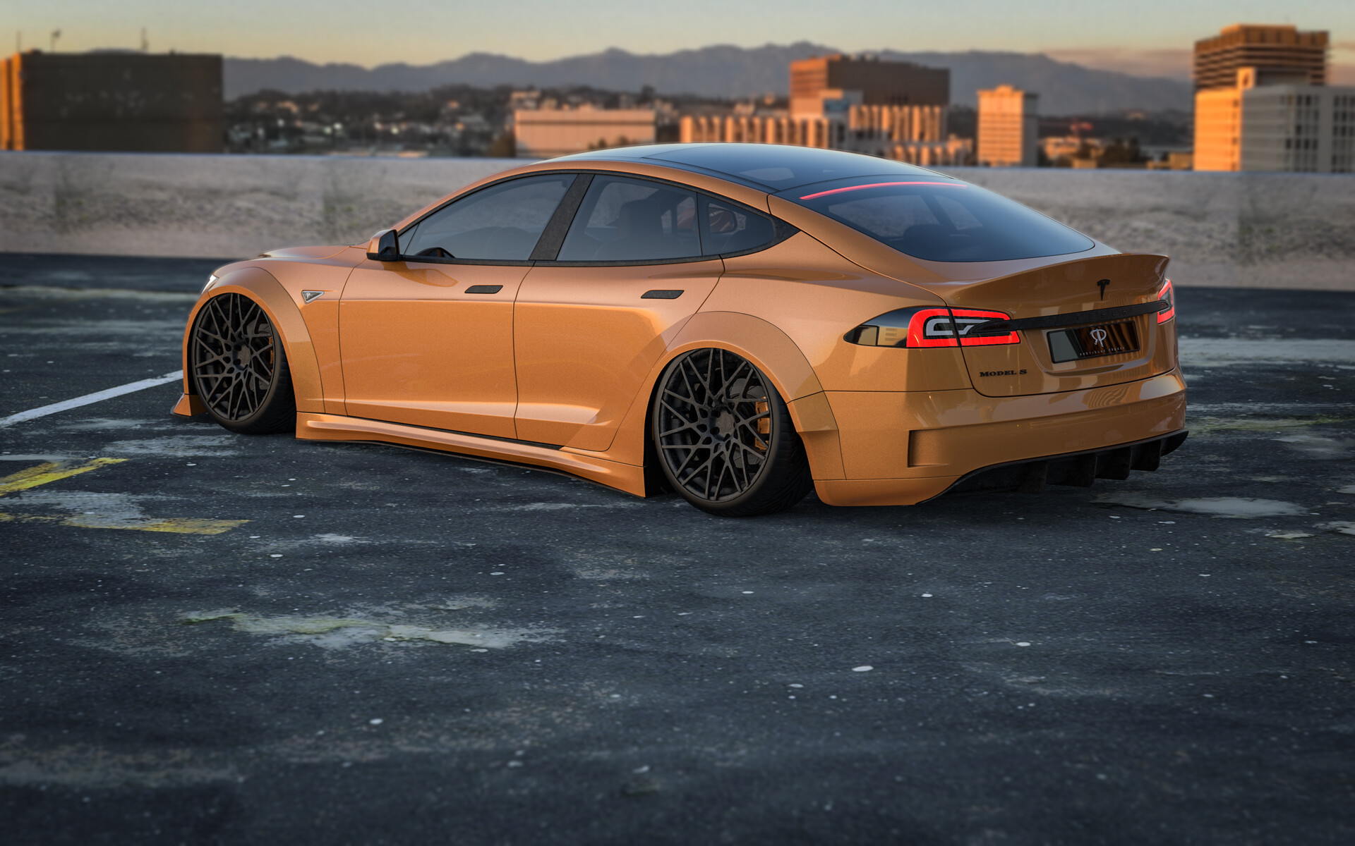 ArtStation - TESLA MODEL S vol.II