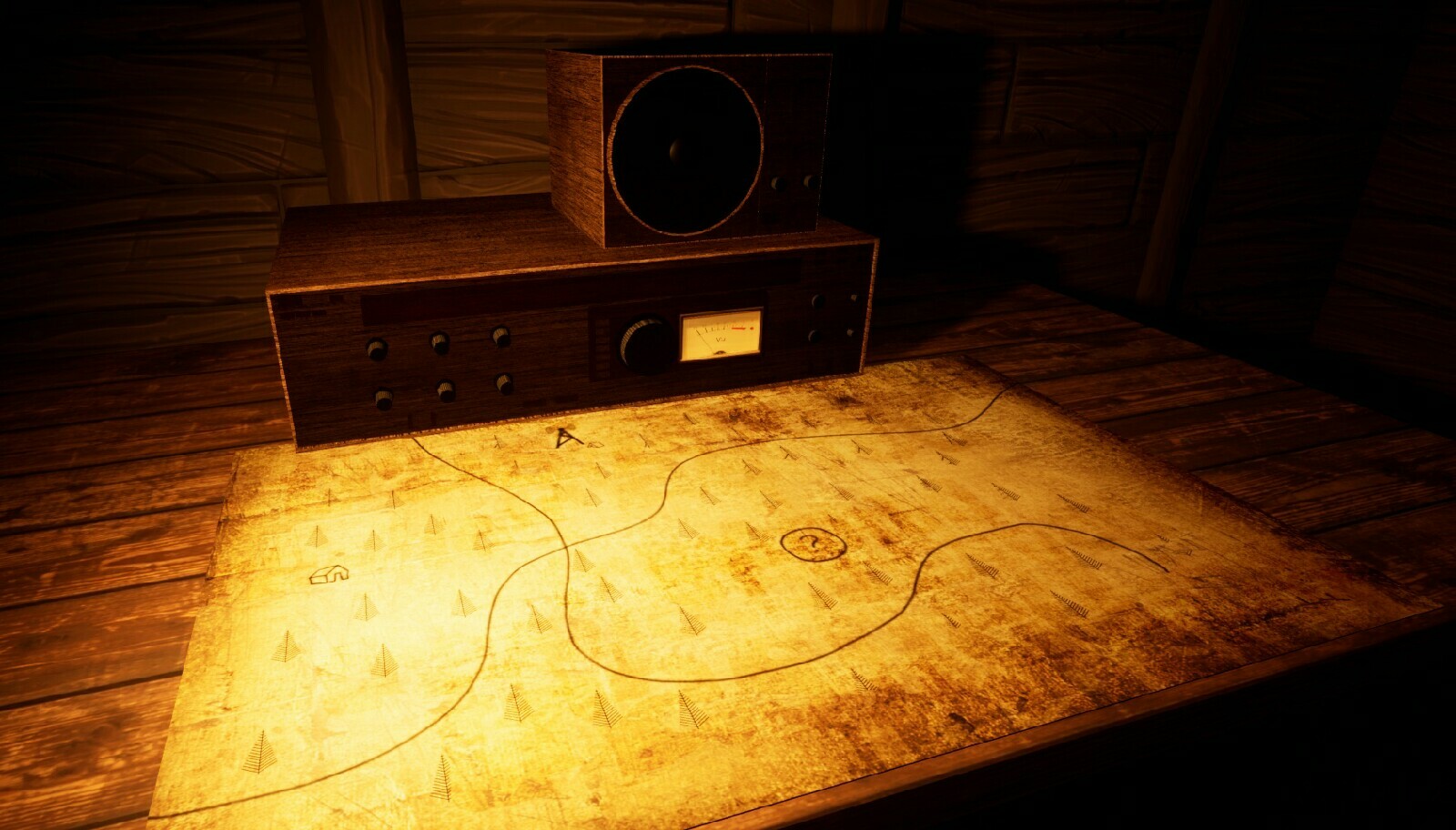 ArtStation - Radio & map "Forester"