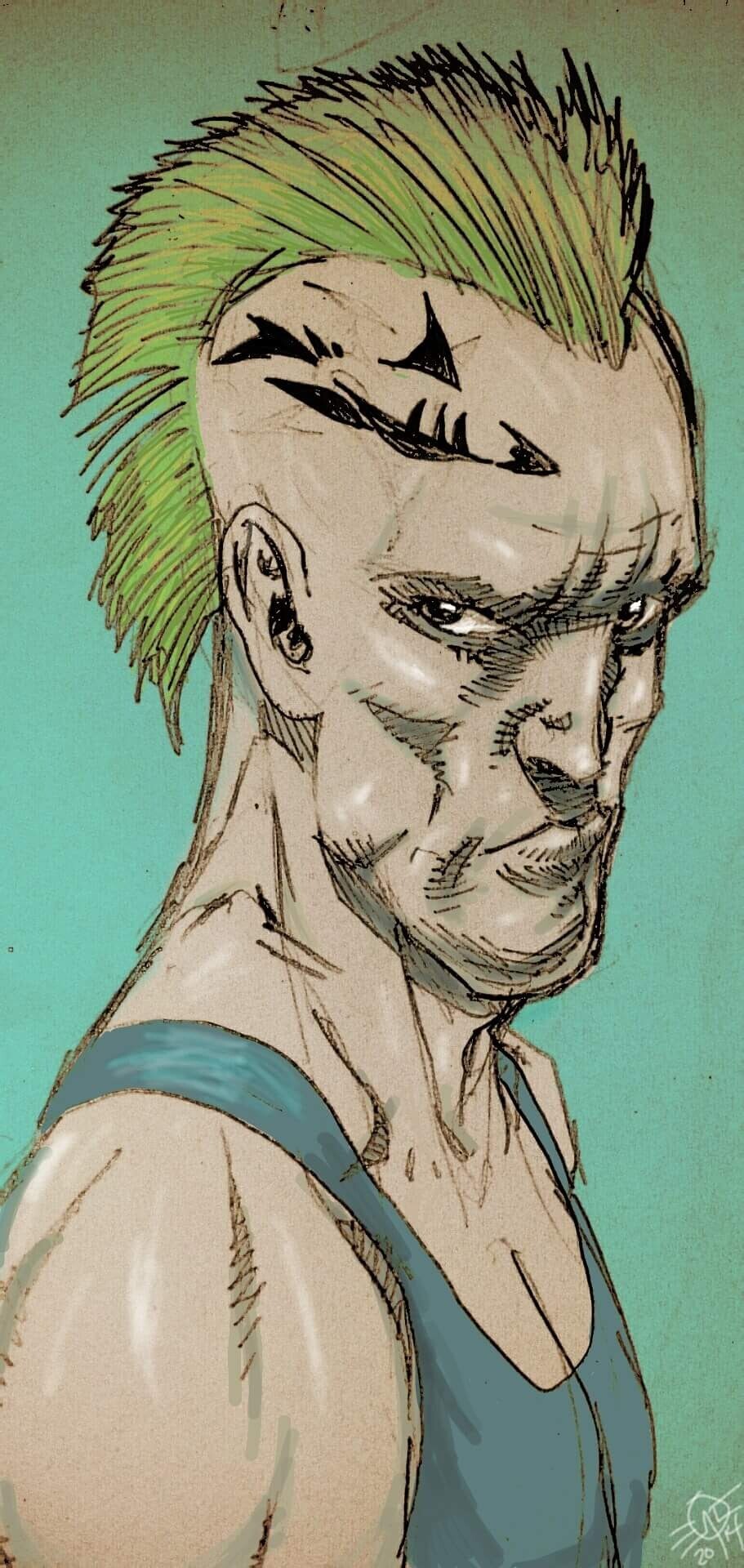 ArtStation - Punk Shark