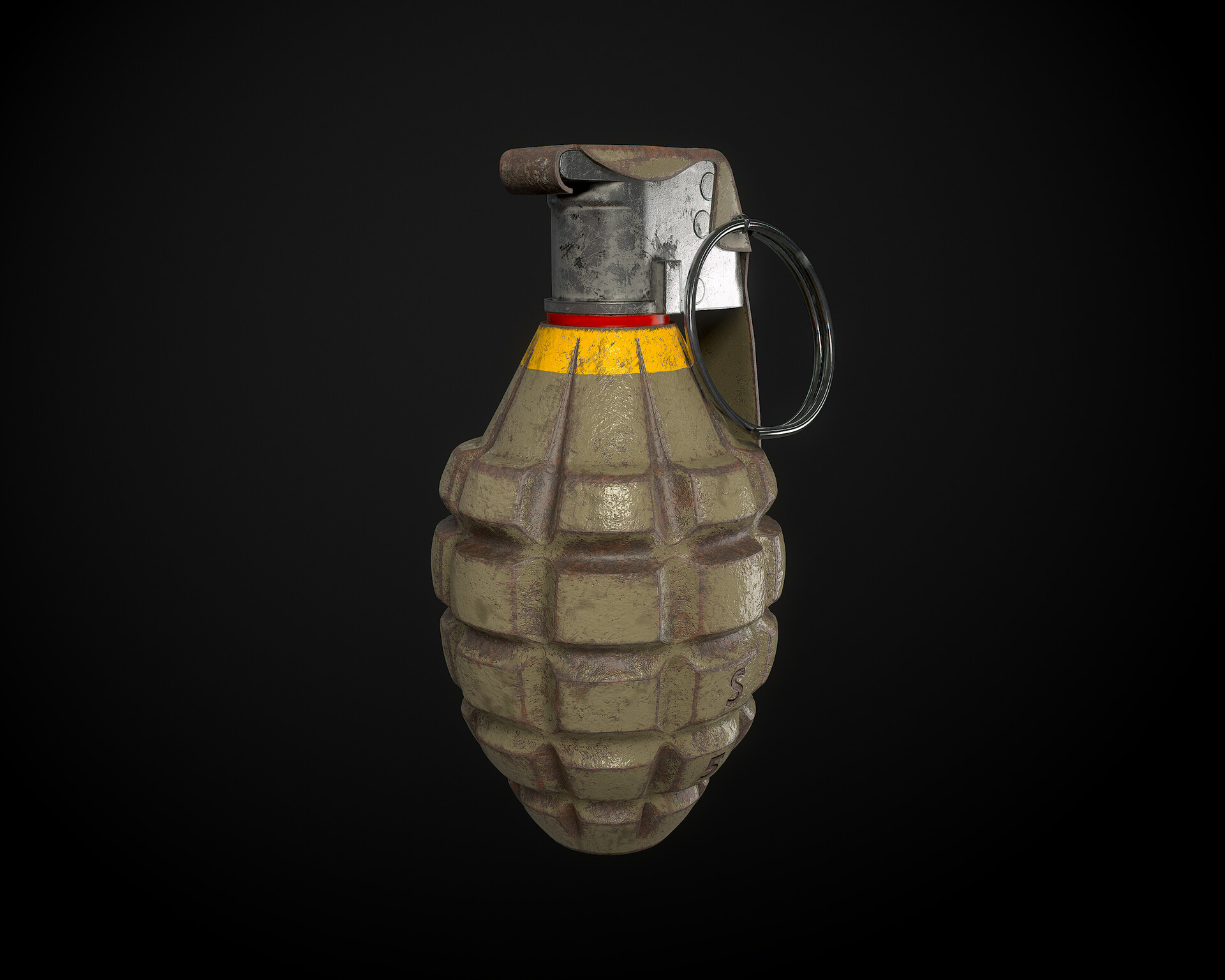 ArtStation - Mk II Hand Grenade