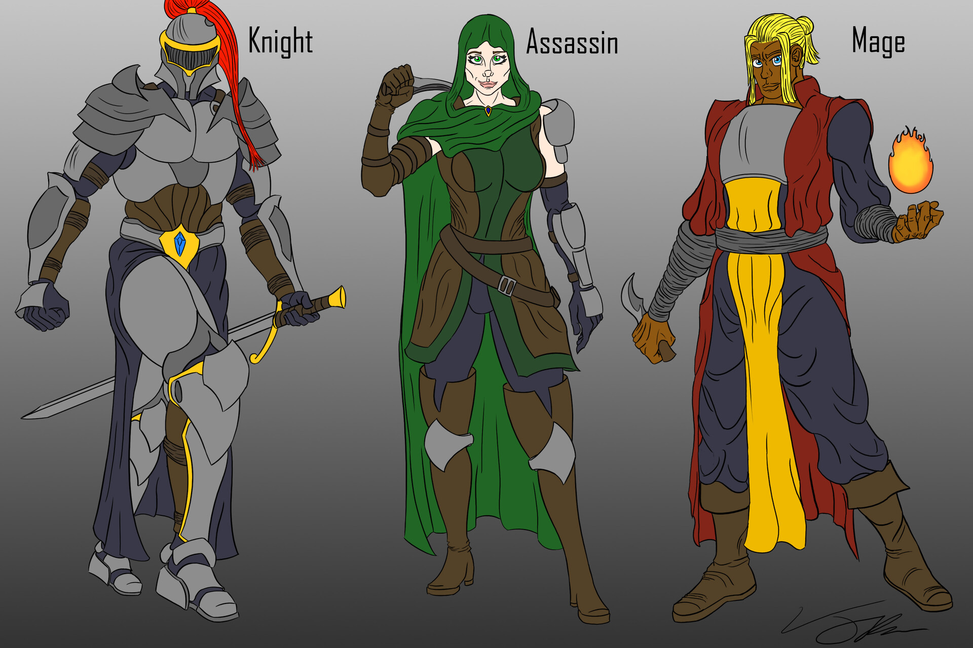 ArtStation - Fantasy Characters