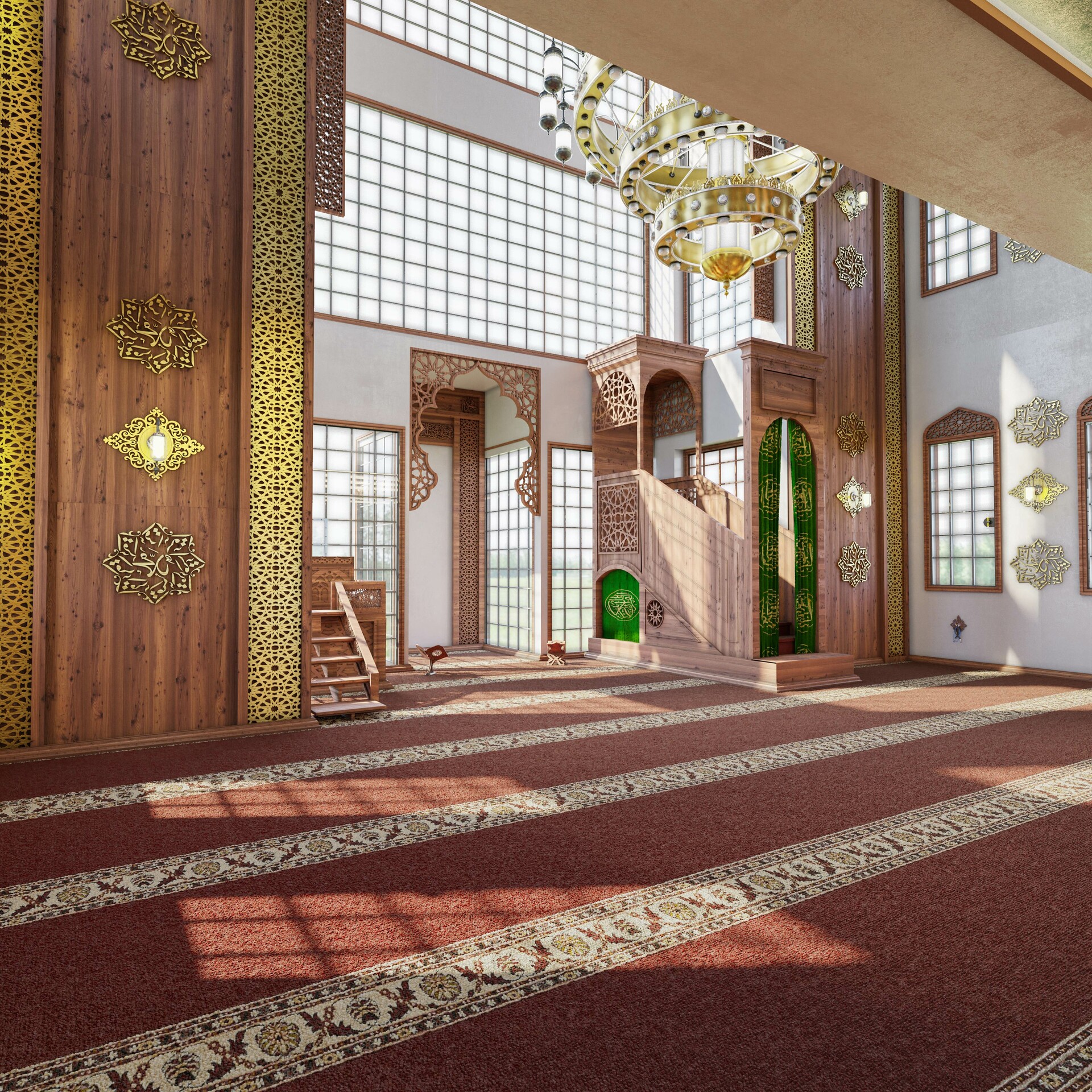 ArtStation - Mosque Design / Mudurnu / 2019