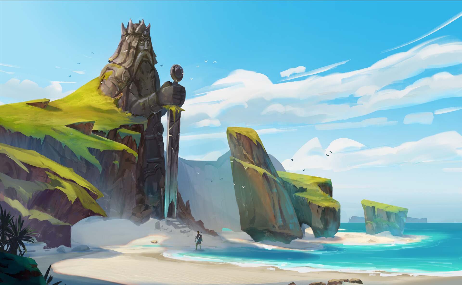 ArtStation - The Legend of King Arthur - Environment Design Challenge