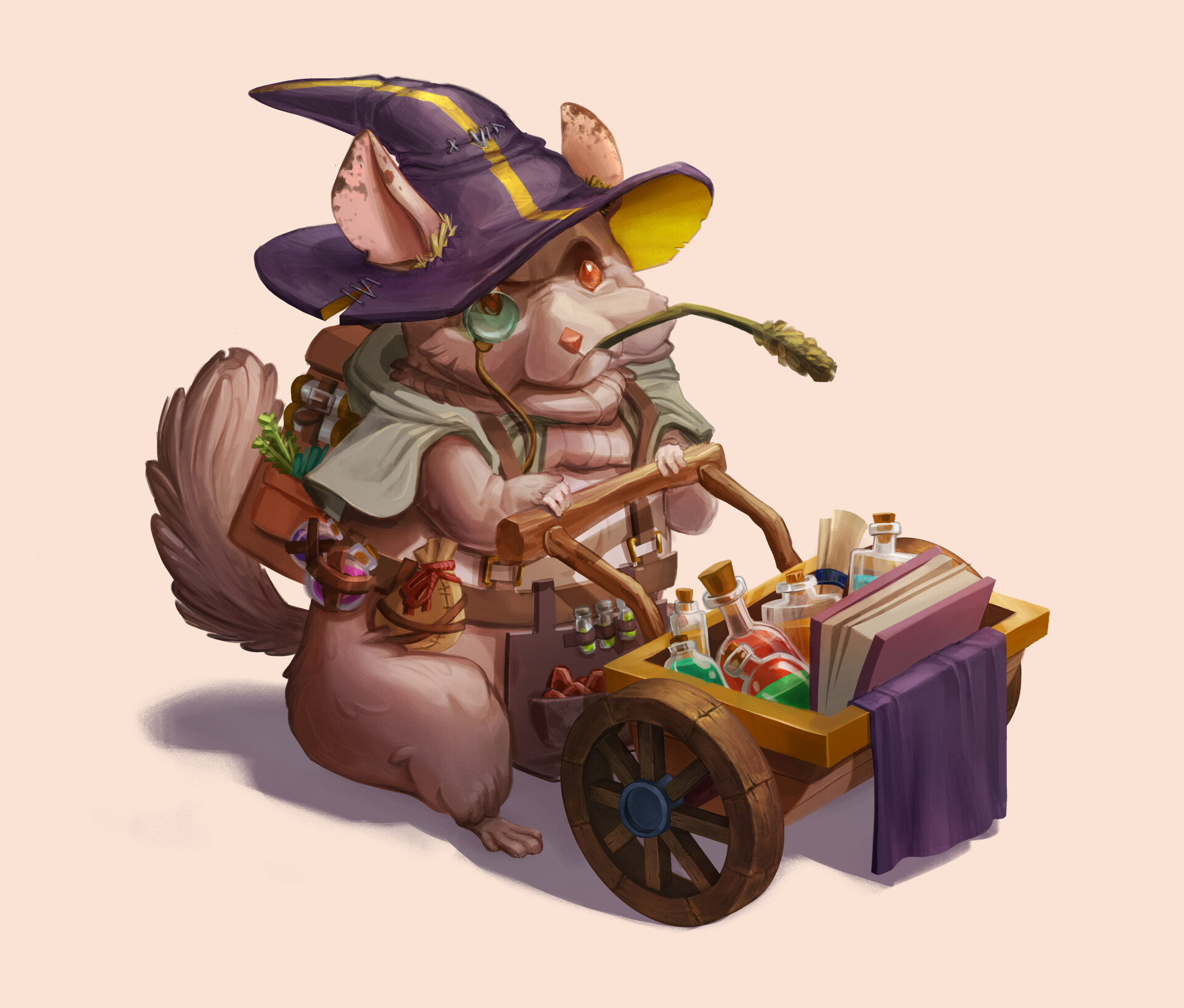 ArtStation - Potion Seller