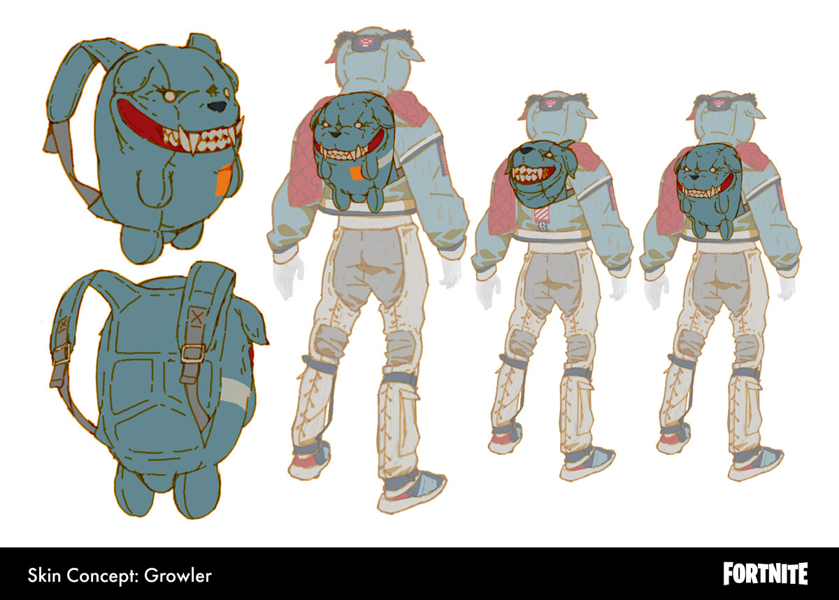 Eliot Min - Fortnite Animal Skins Concept Art