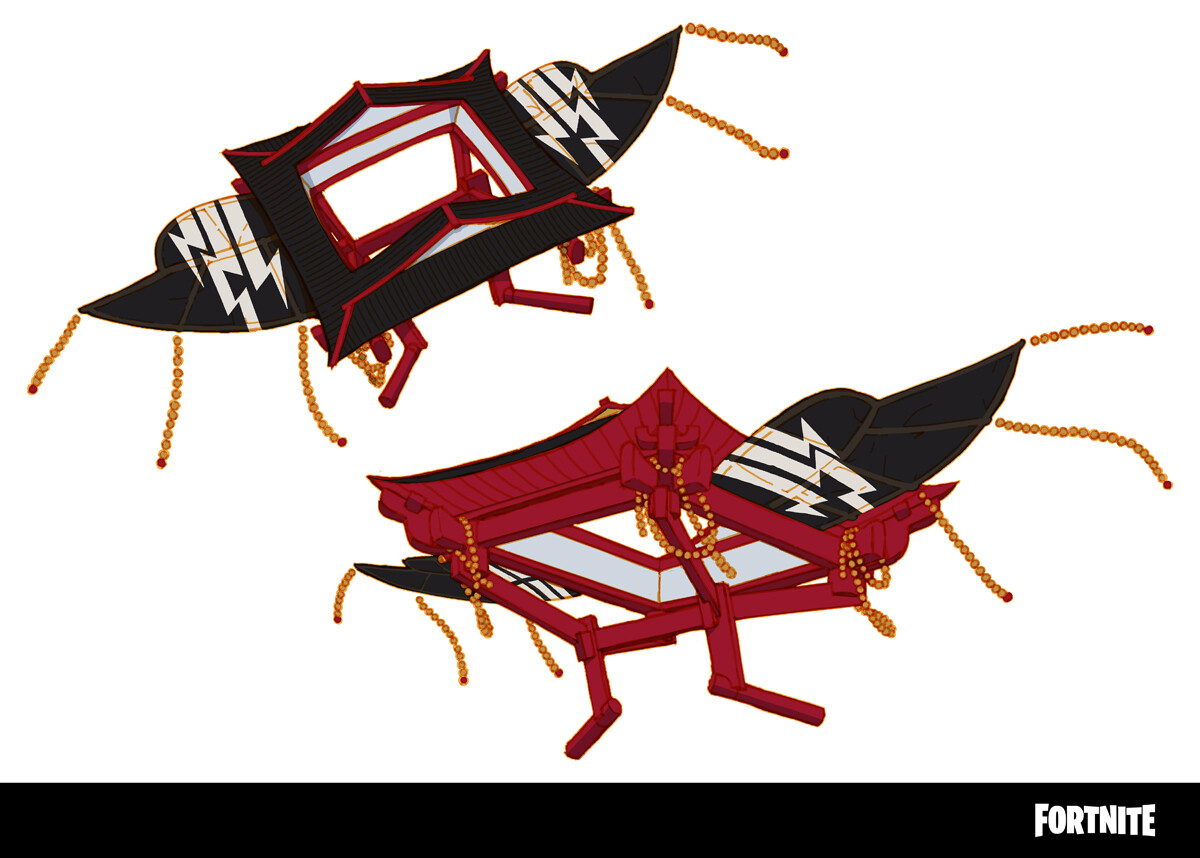 Eliot Min - Fortnite Ouroboros Skins Concept Art
