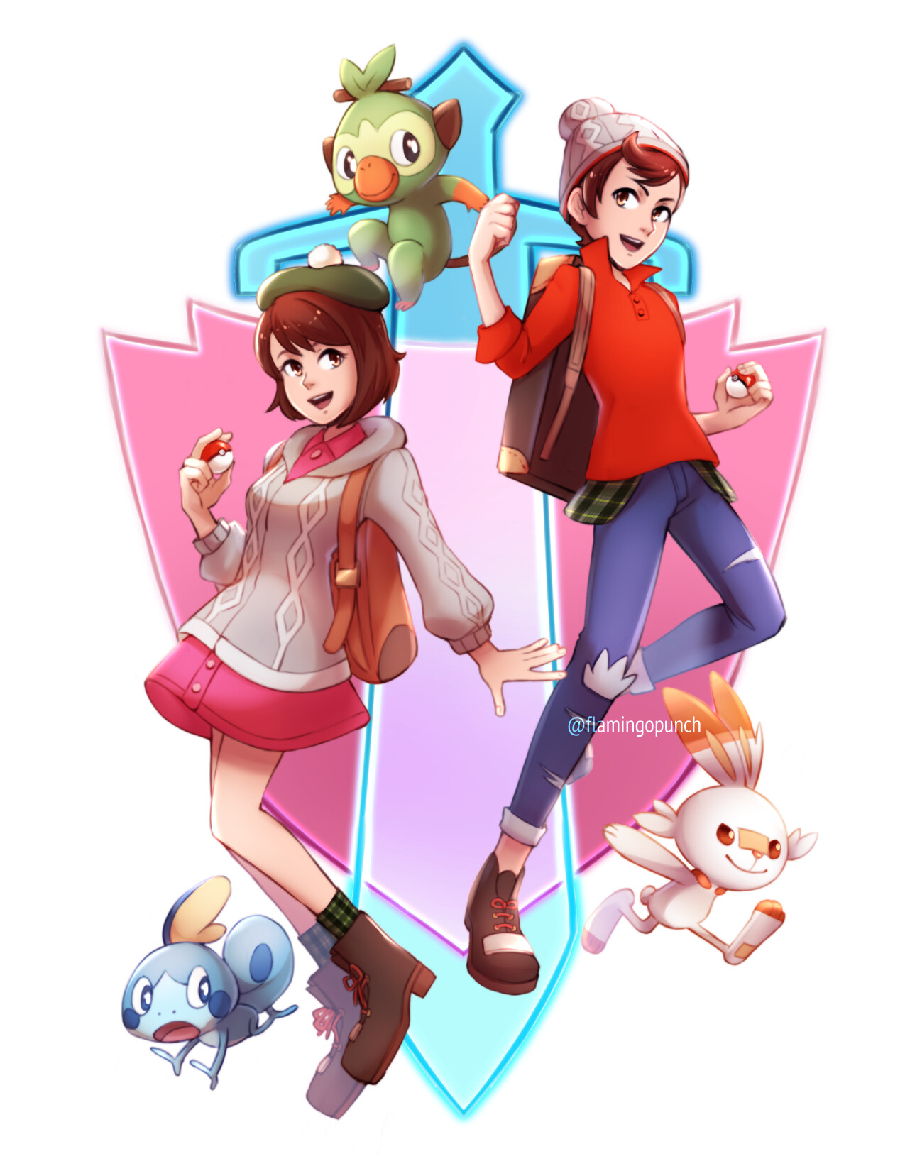 ArtStation - Pokemon Sword and Shield