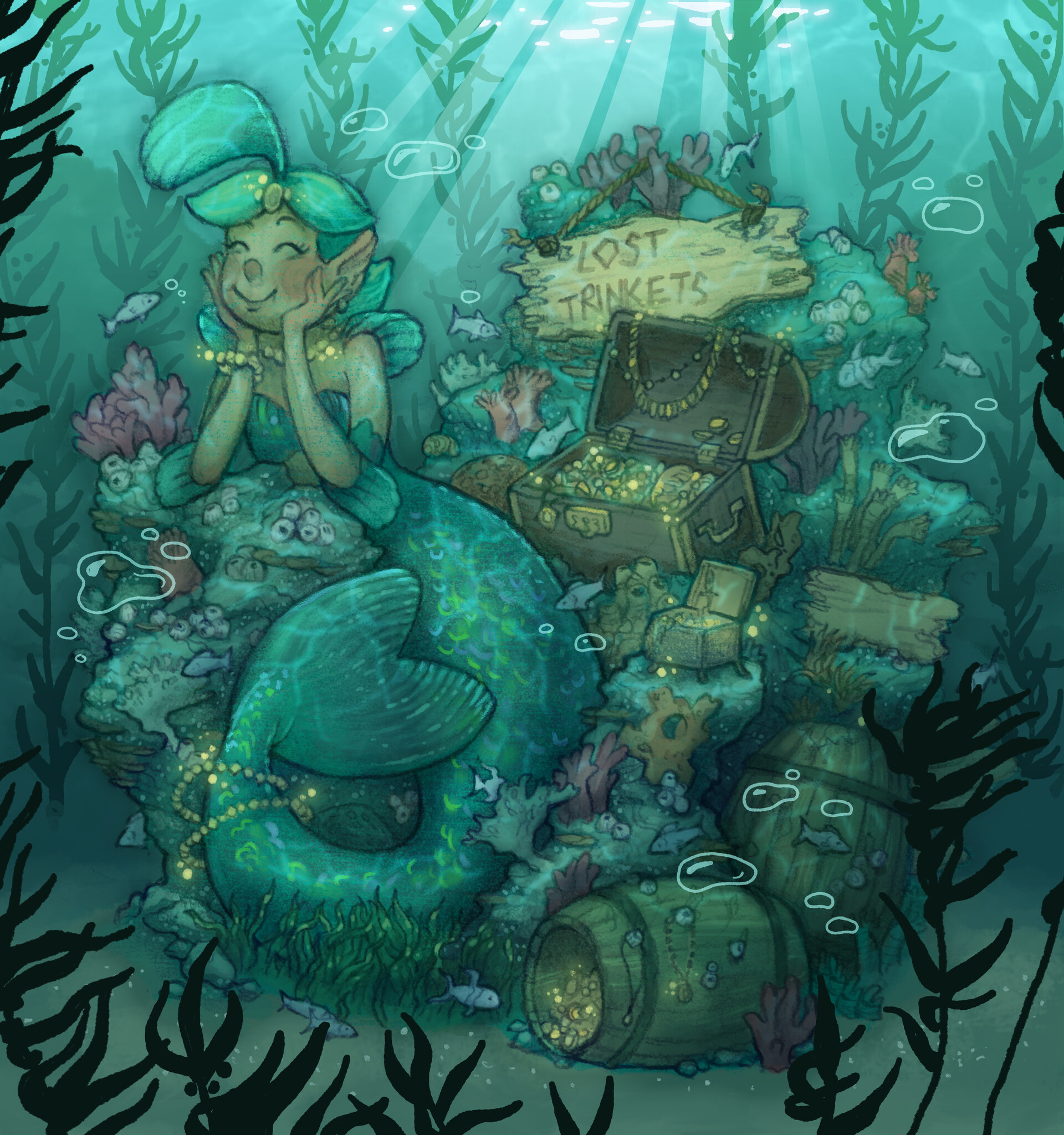 ArtStation - Mermaid Merchant