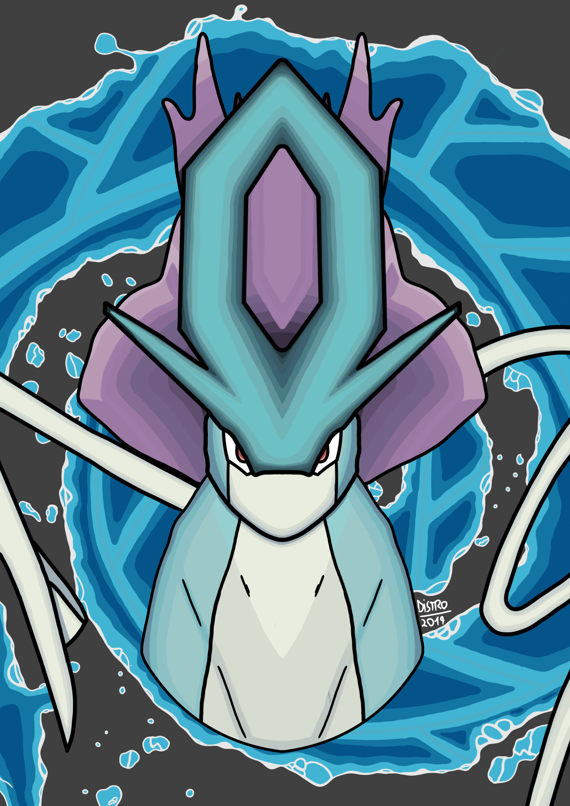 ArtStation - Suicune 🌊