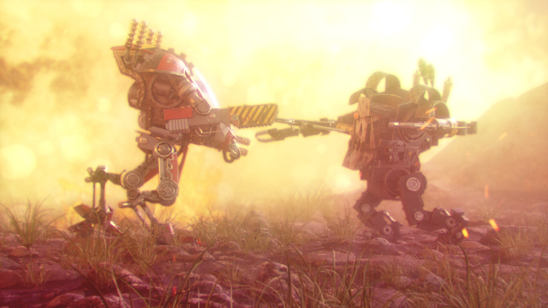 Sam Biddle - Armiger Warglaive 40K