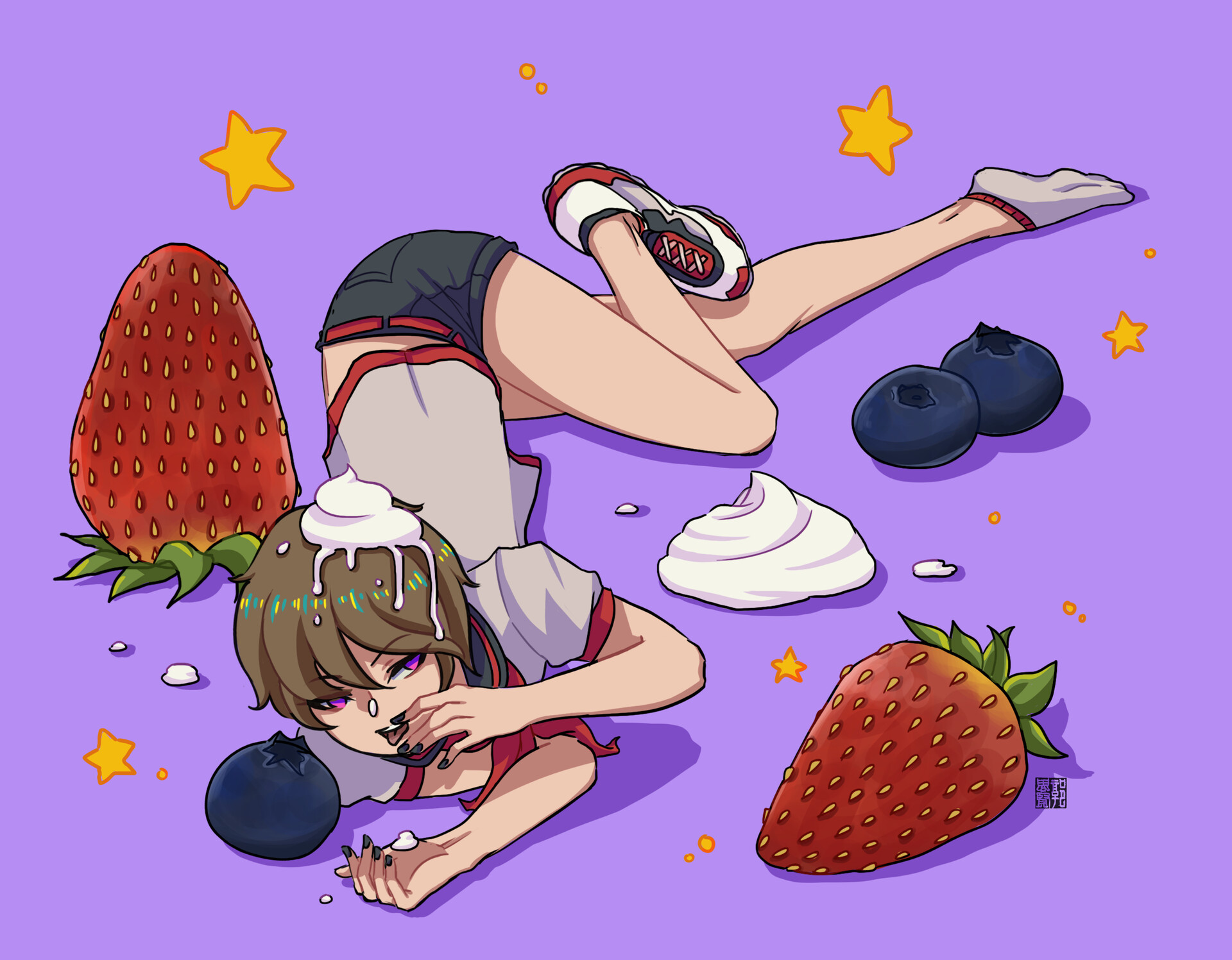 ArtStation - Berries and Cream