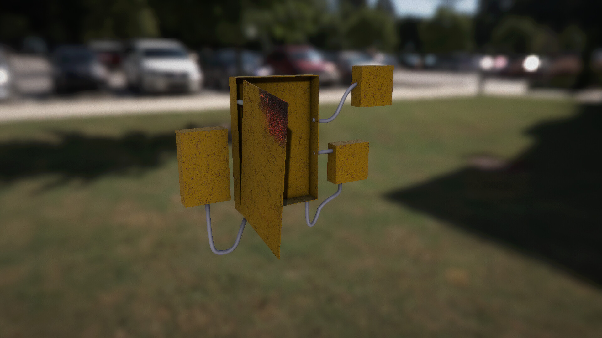 ArtStation - Electric Box made for an Unreal Game